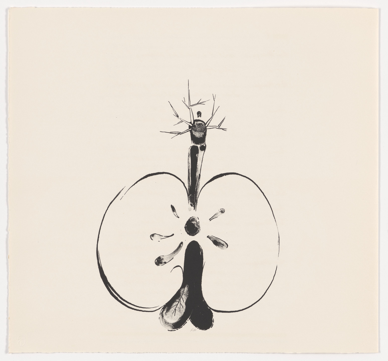 Robert Hansen. Plate (page 8) from Selections from Satan's Saint. 1964 ...