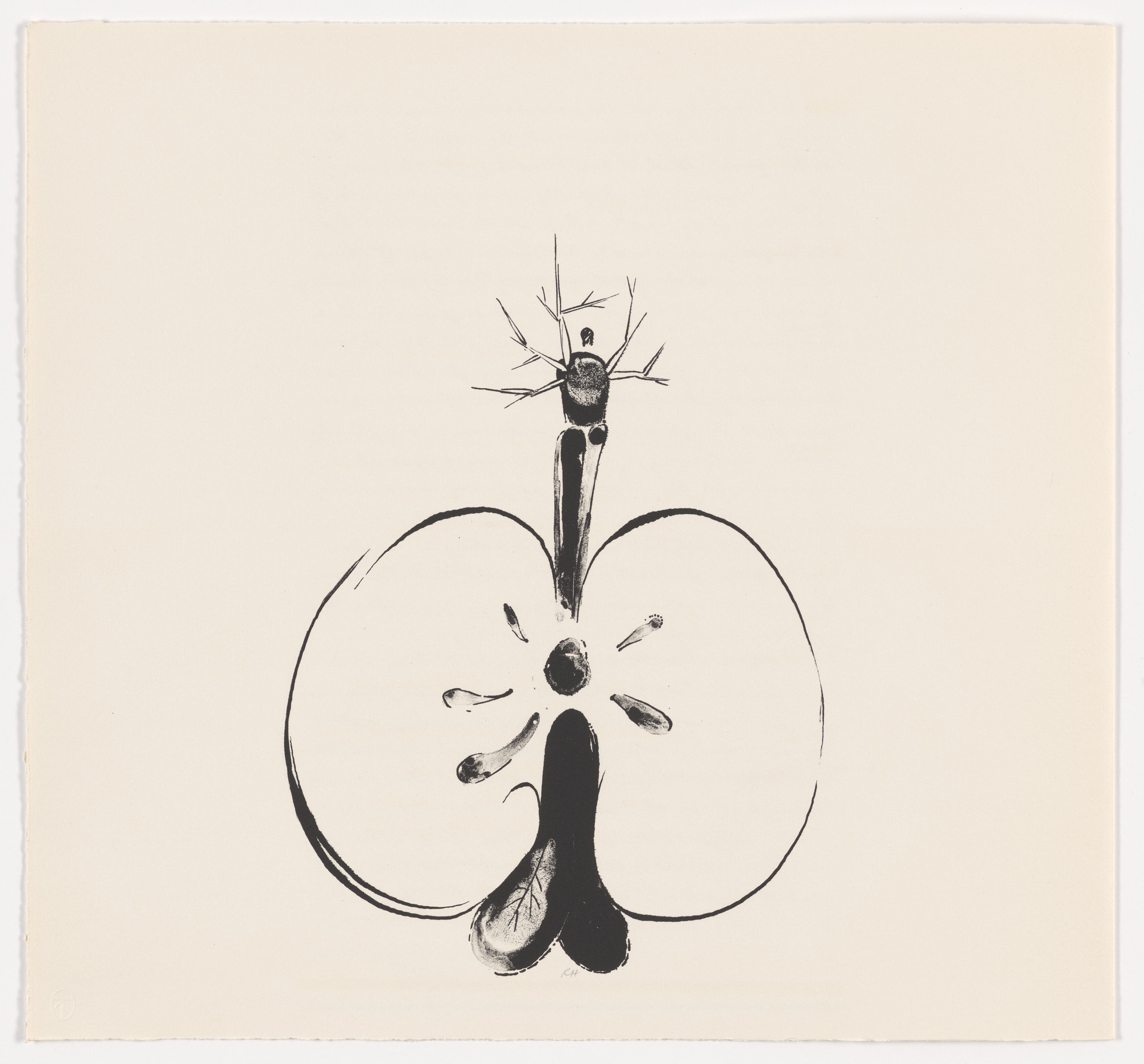 Robert Hansen. Plate (page 8) from Selections from Satan's Saint. 1964 ...