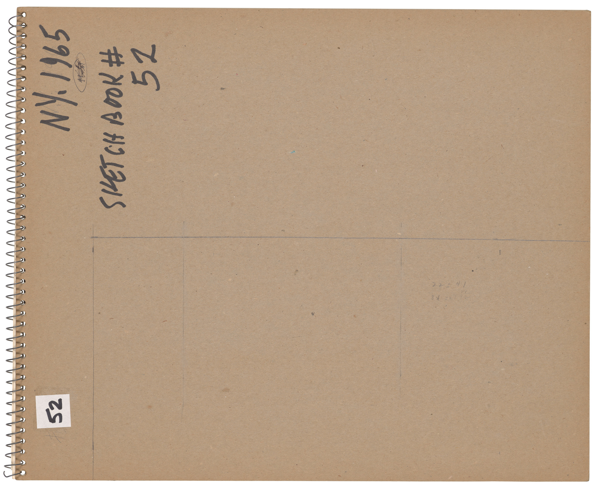 Ellsworth Kelly. Sketchbook #56, New York City. 1965 | MoMA