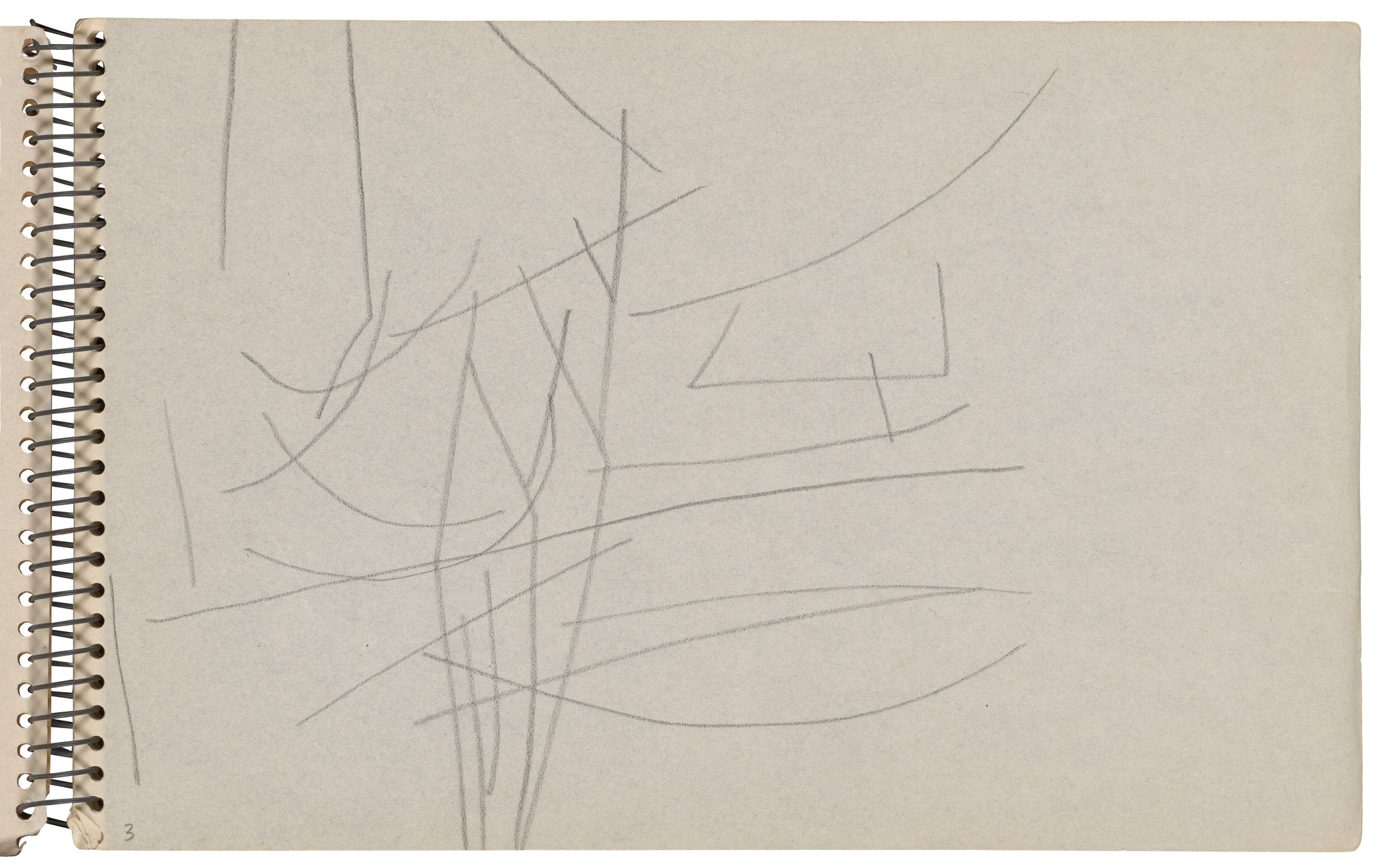 Ellsworth Kelly. Sketchbook #9, Paris. 1949-50 | MoMA