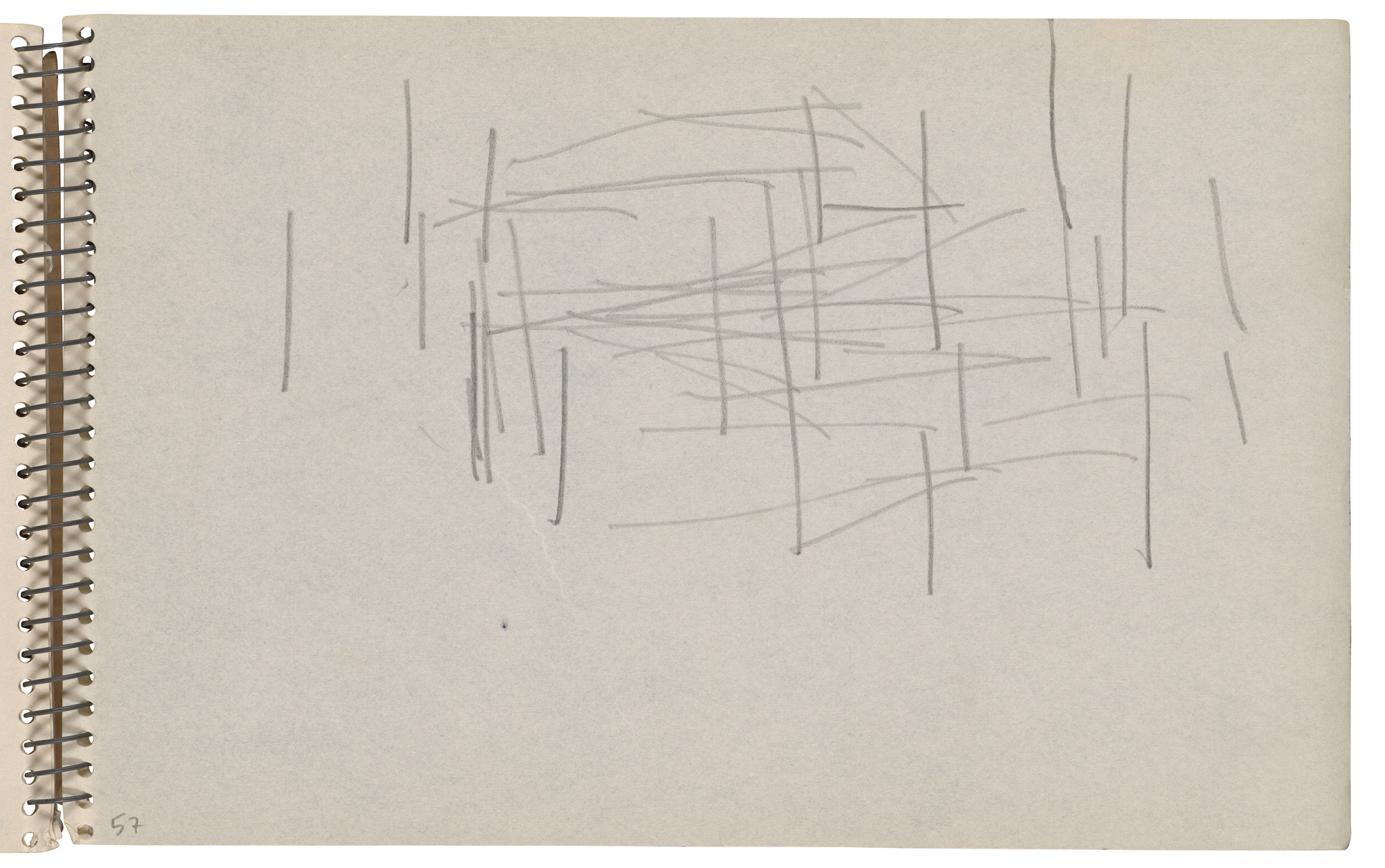 Ellsworth Kelly. Sketchbook #9, Paris. 1949-50 | MoMA