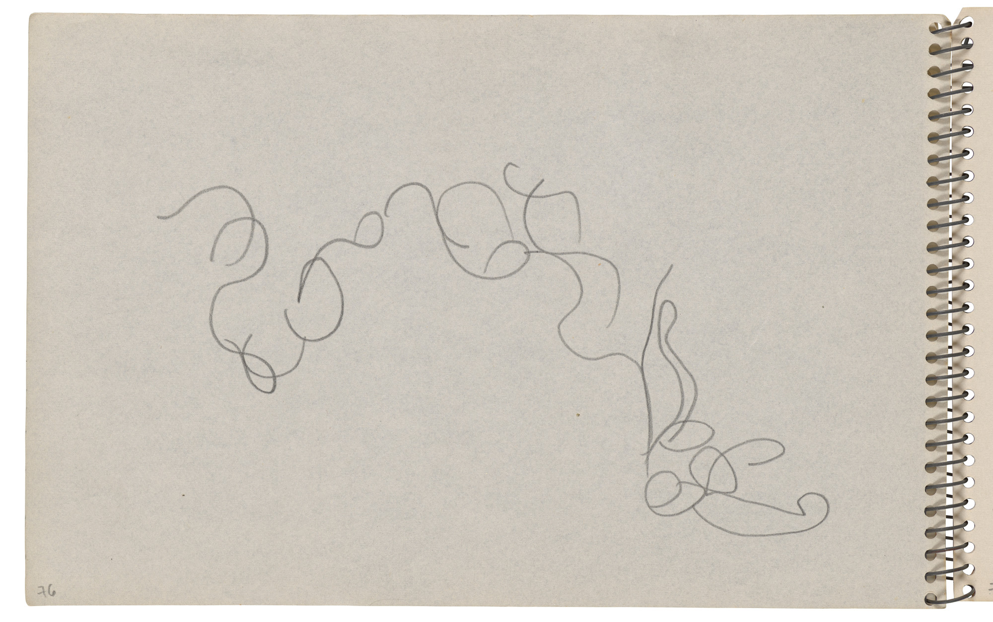 Ellsworth Kelly. Sketchbook #9, Paris. 1949-50 | MoMA