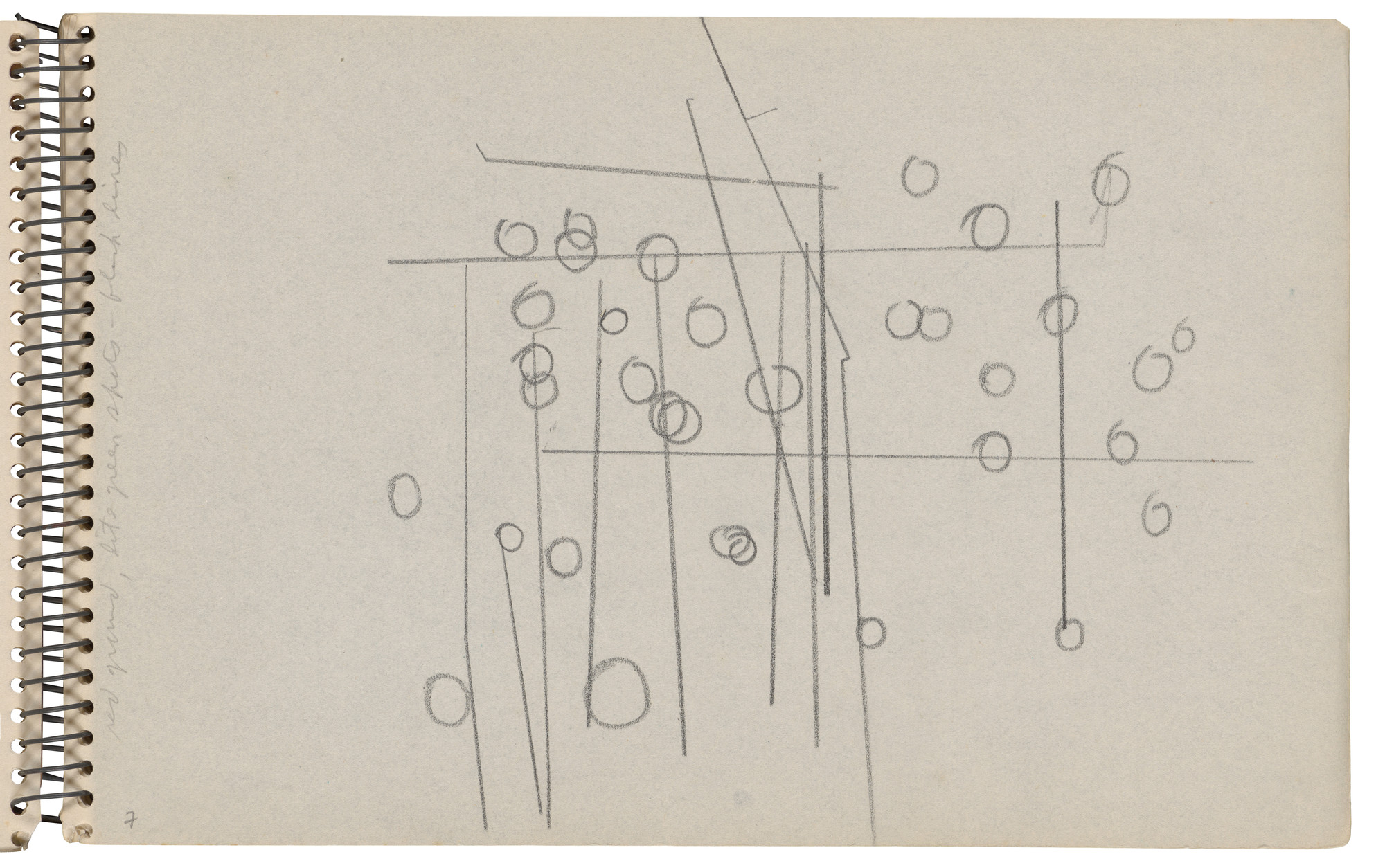 Ellsworth Kelly. Sketchbook #9, Paris. 1949-50 | MoMA