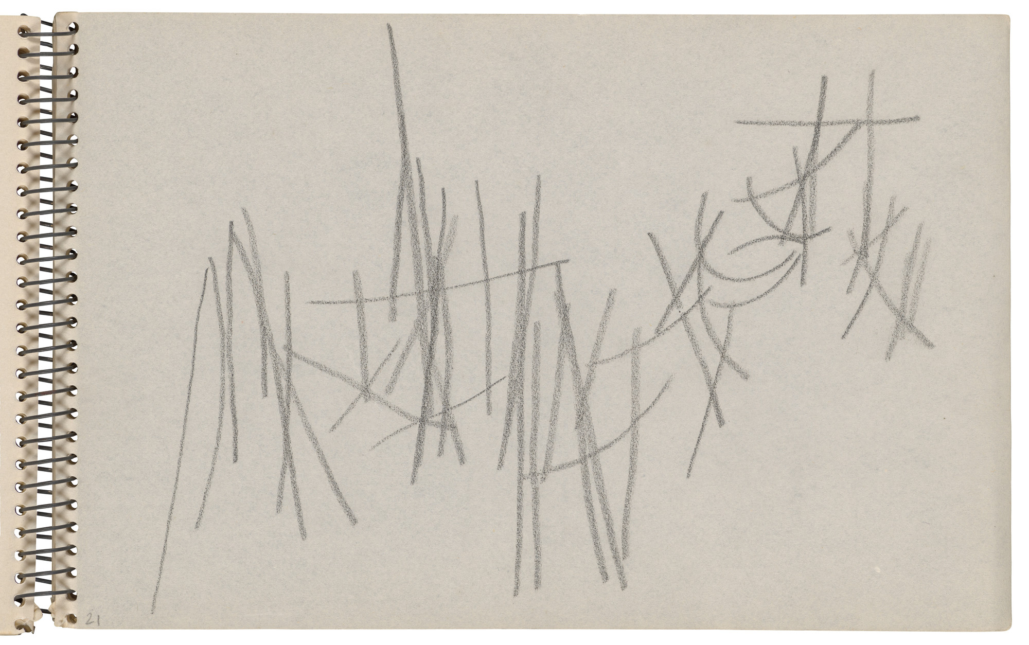 Ellsworth Kelly. Sketchbook #9, Paris. 1949-50 | MoMA