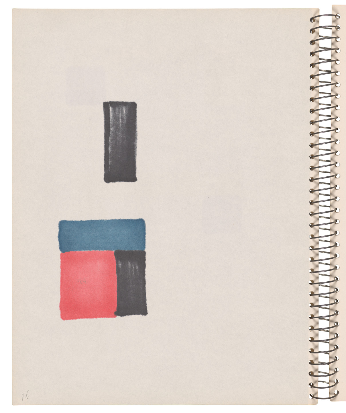 Ellsworth Kelly. Sketchbook #65, Early Studies for Chatham Series. 1970 ...