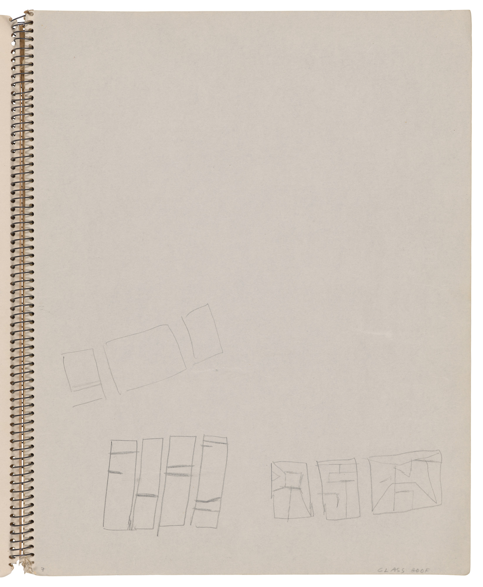 Ellsworth Kelly. Sketchbook #10, Paris. 1949-50 | MoMA