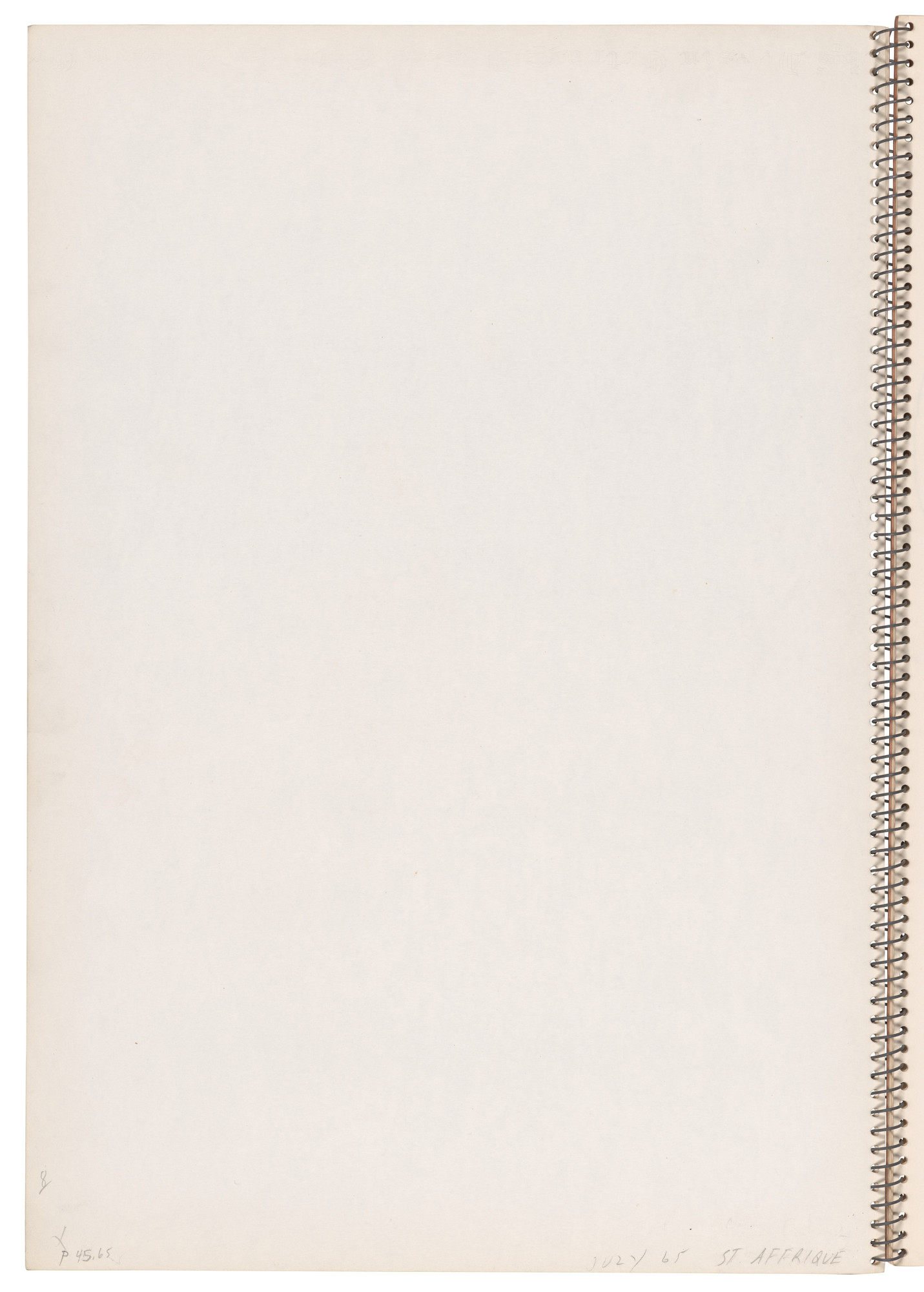 Ellsworth Kelly. Sketchbook #54, France. 1965 | MoMA