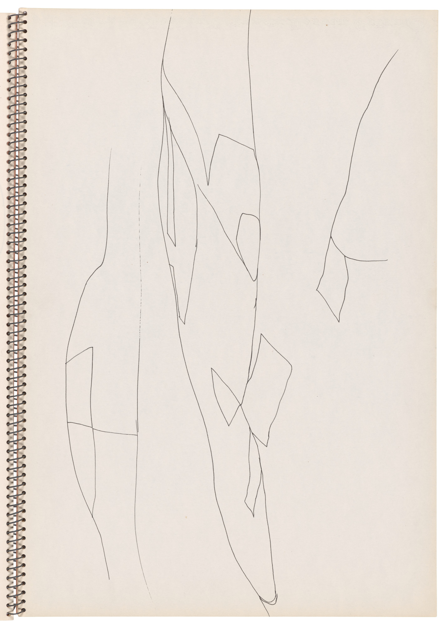 Ellsworth Kelly. Sketchbook #54, France. 1965 | MoMA