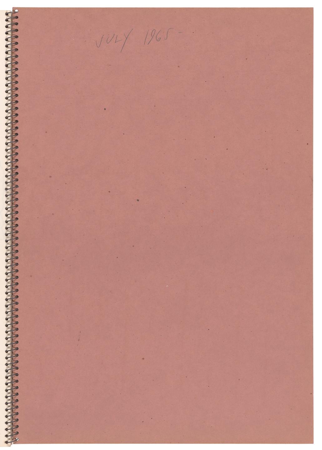 Ellsworth Kelly. Sketchbook #54, France. 1965 | MoMA