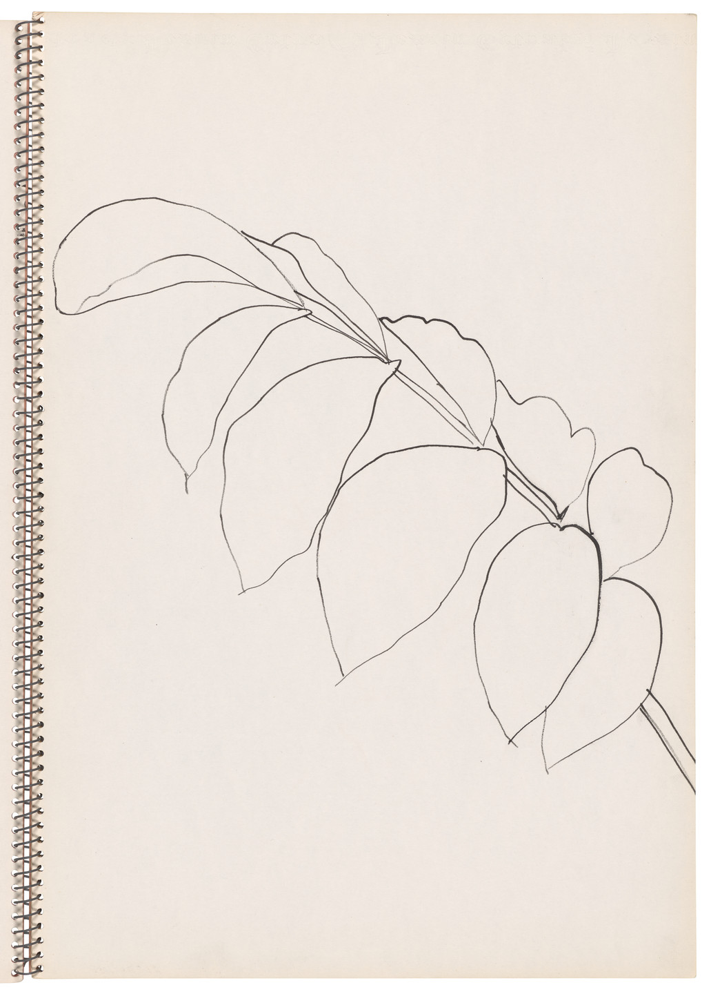 Ellsworth Kelly. Sketchbook #54, France. 1965 | MoMA