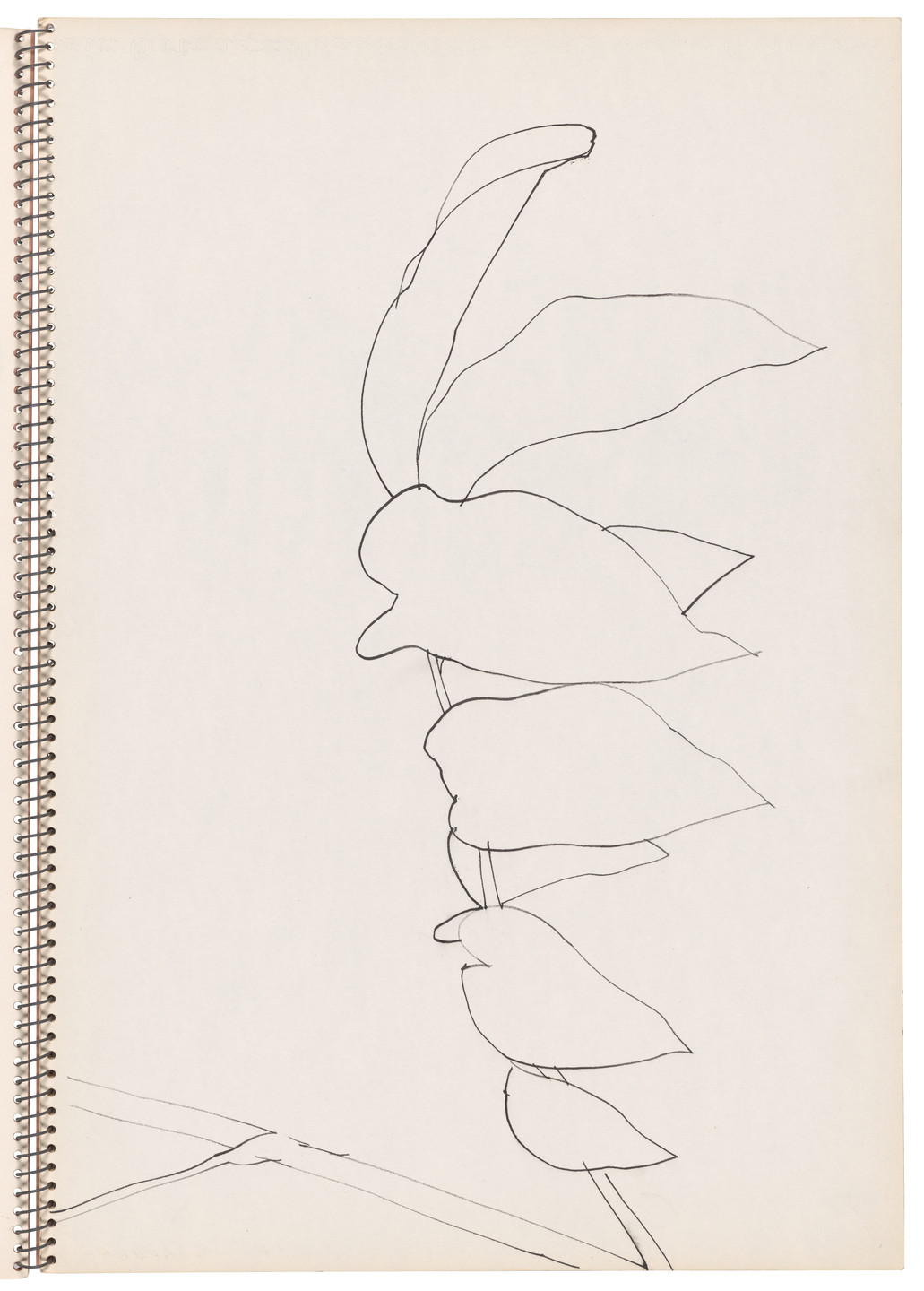Ellsworth Kelly. Sketchbook #54, France. 1965 | MoMA
