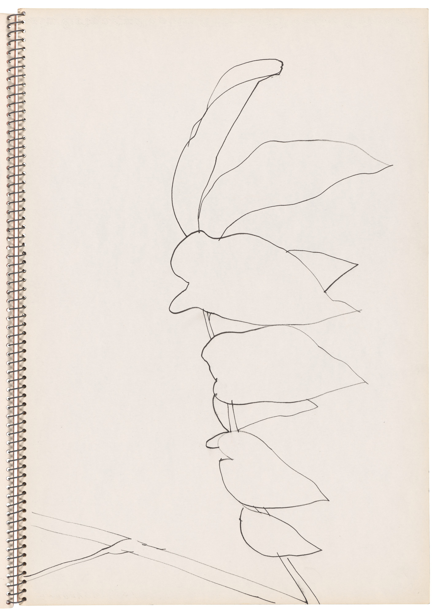 Ellsworth Kelly. Sketchbook #54, France. 1965 | MoMA