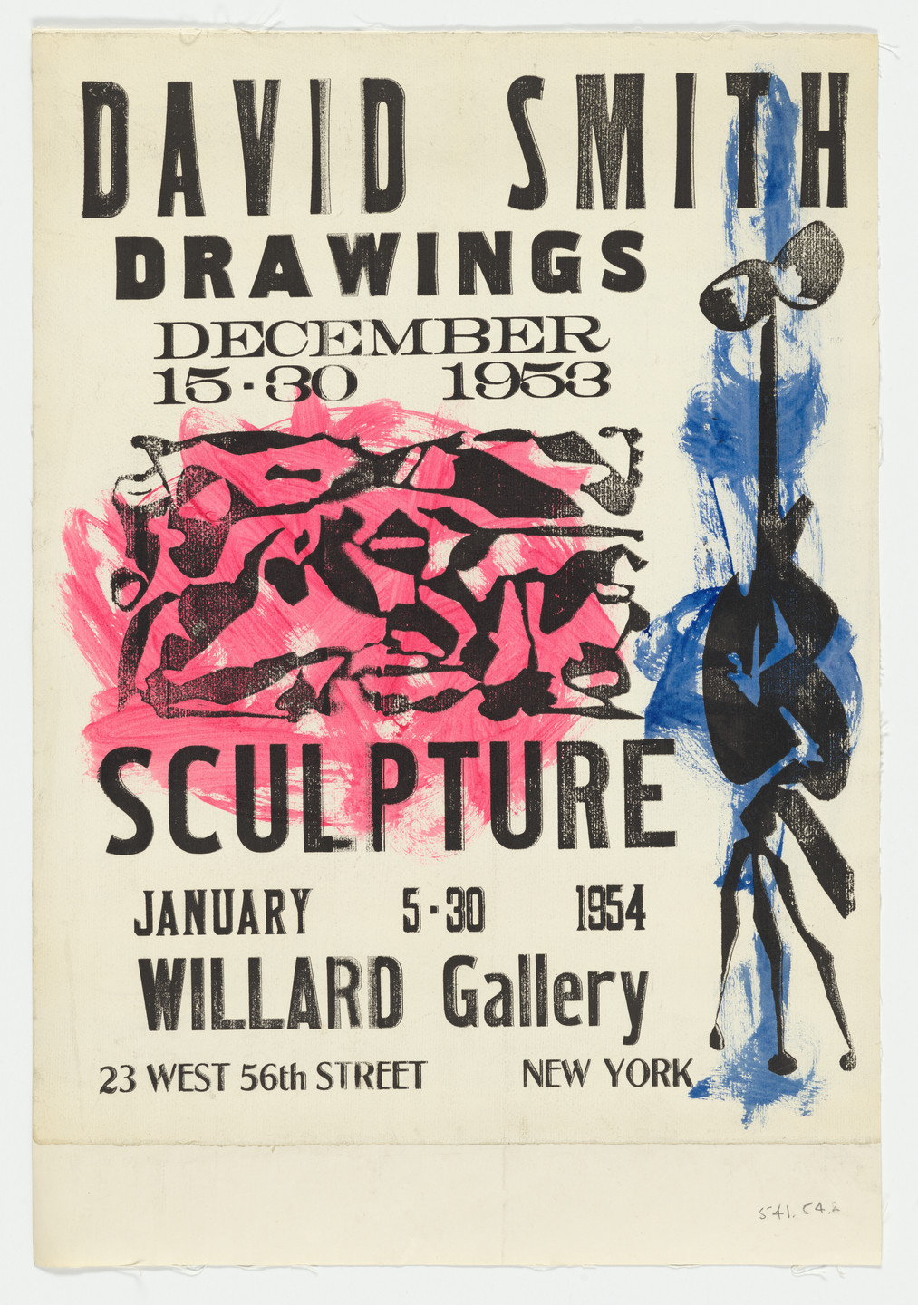 David Smith. Exhibition, Willard Gallery. 1954 | MoMA