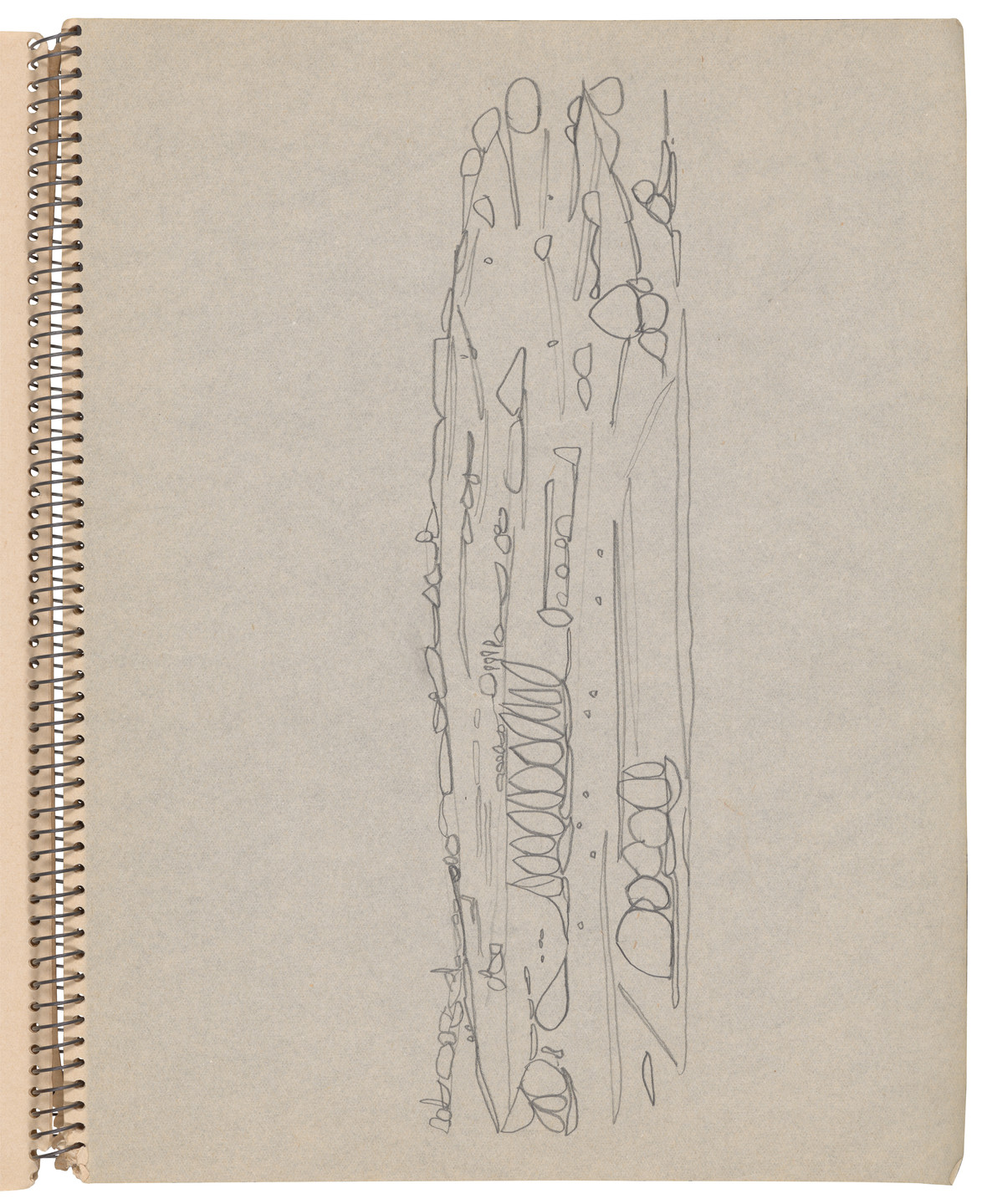 Ellsworth Kelly. Sketchbook #13, Meschers. 1950 | MoMA