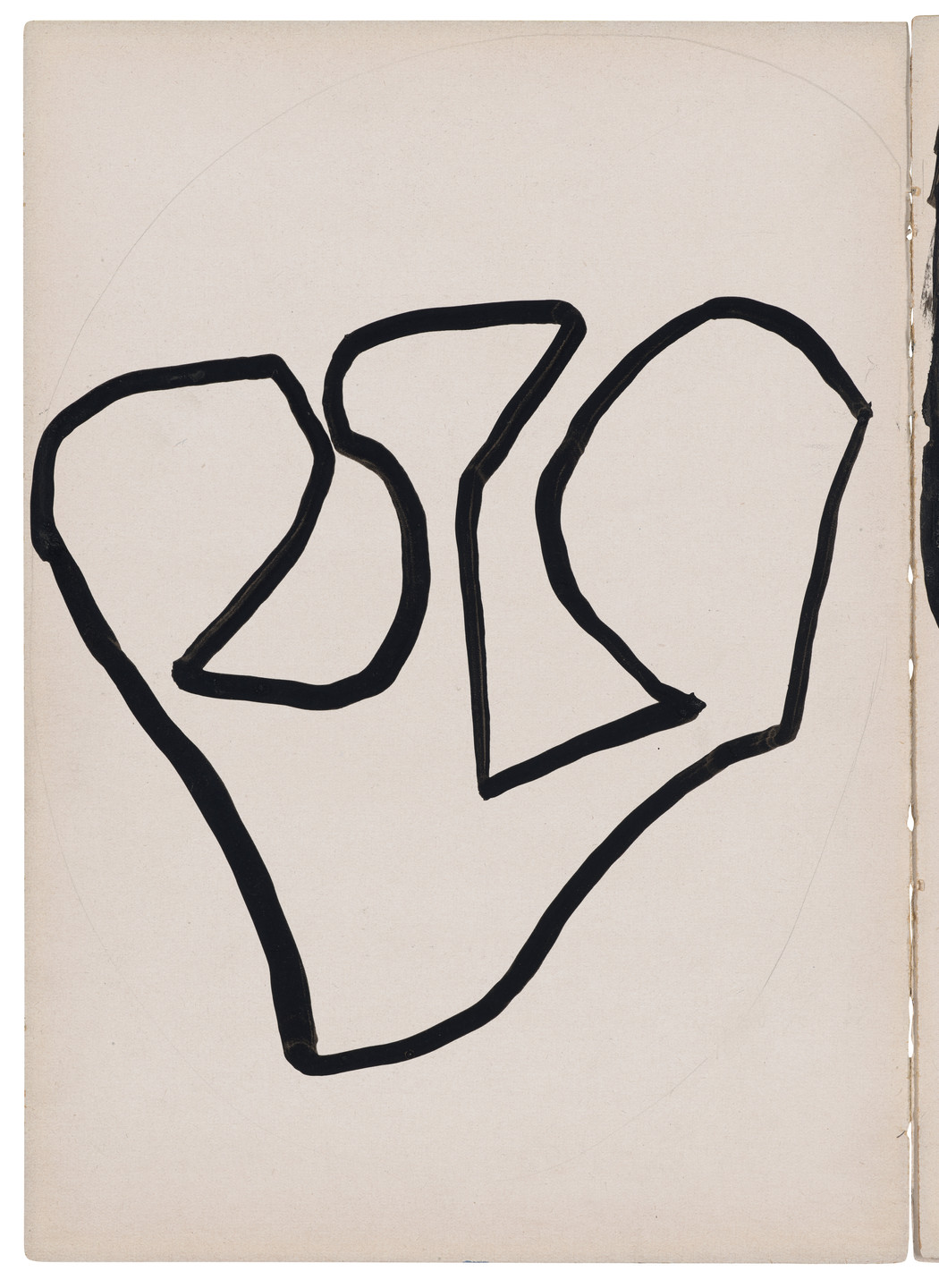 Ellsworth Kelly. Sketchbook #23, Drawings on a Bus. 1955 | MoMA