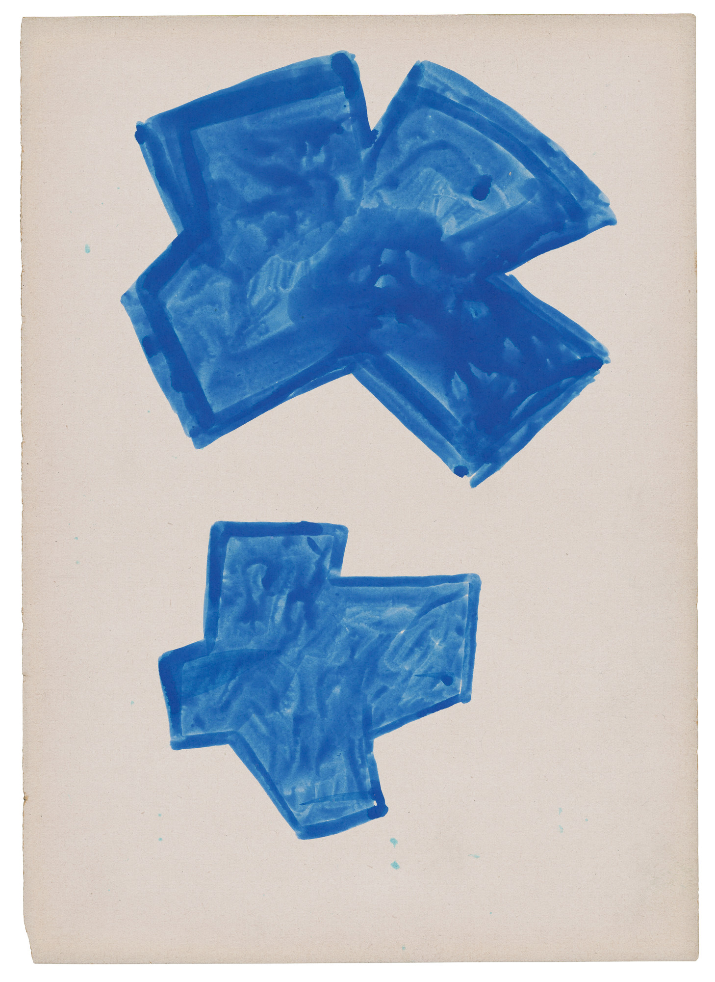 Ellsworth Kelly. Sketchbook #23, Drawings on a Bus. 1955 | MoMA