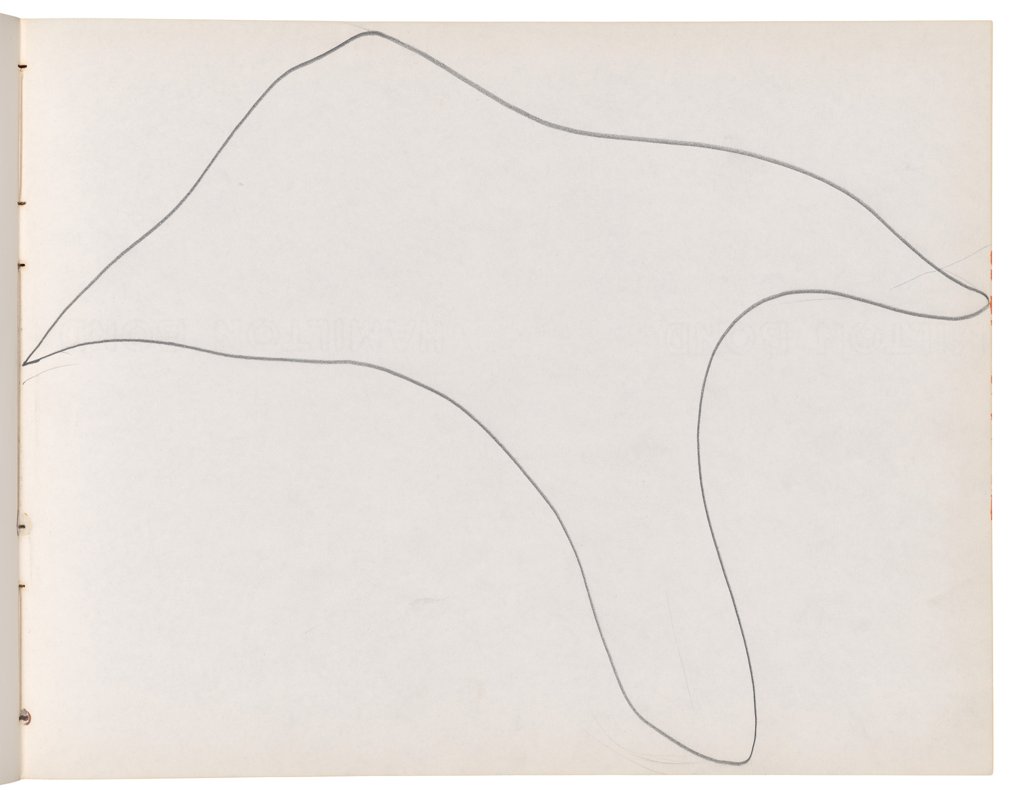 Ellsworth Kelly. Sketchbook #40, New York City. 1959-60 | MoMA