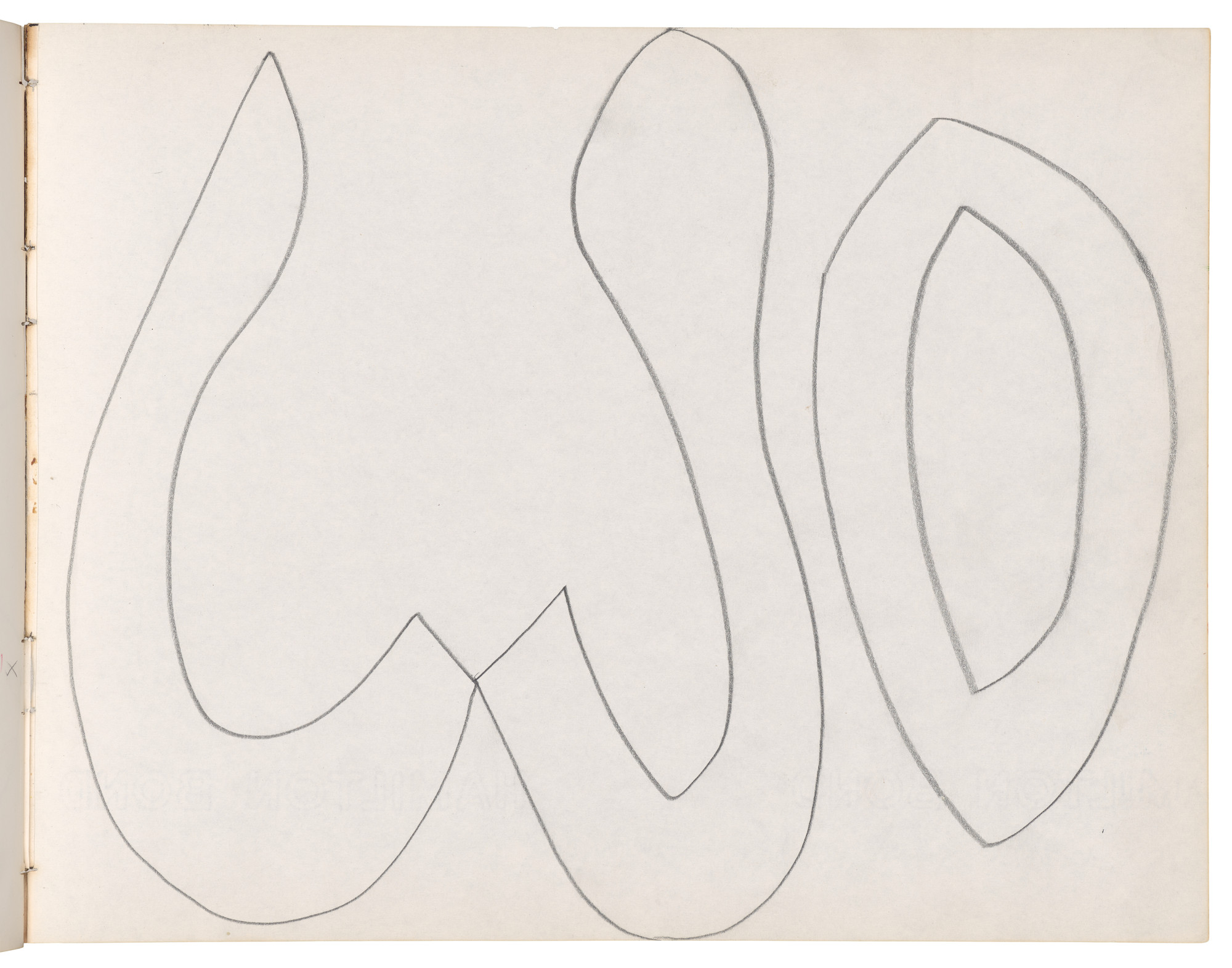Ellsworth Kelly. Sketchbook #40, New York City. 1959-60 | MoMA