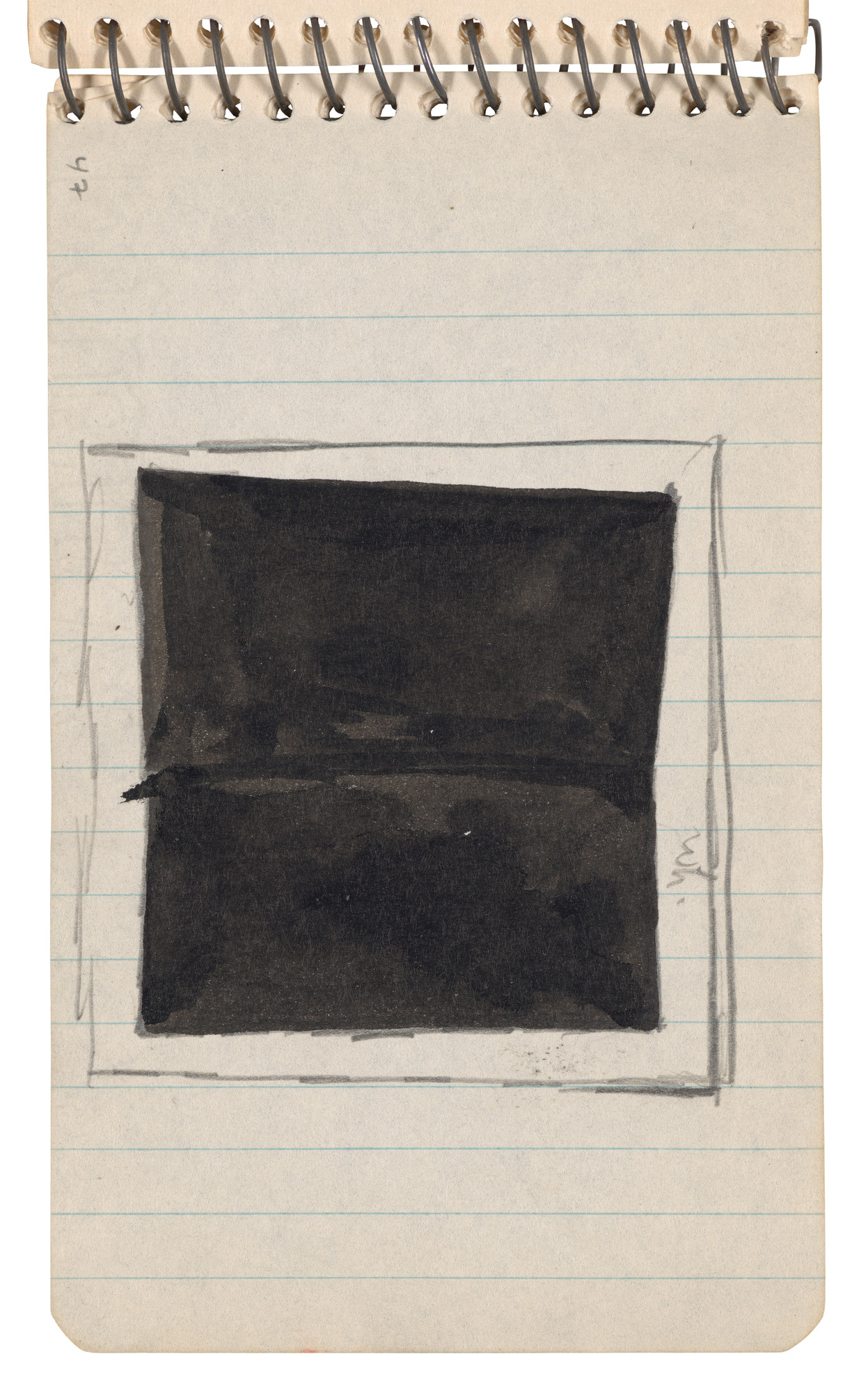 Ellsworth Kelly. Sketchbook #29, New York City. 1955 | MoMA