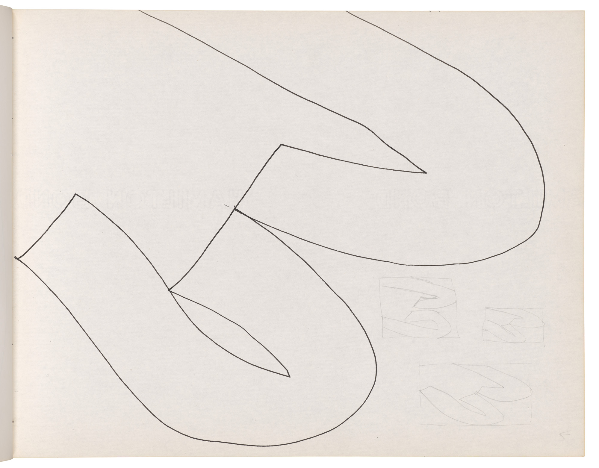 Ellsworth Kelly. Sketchbook #40, New York City. 1959-60 | MoMA