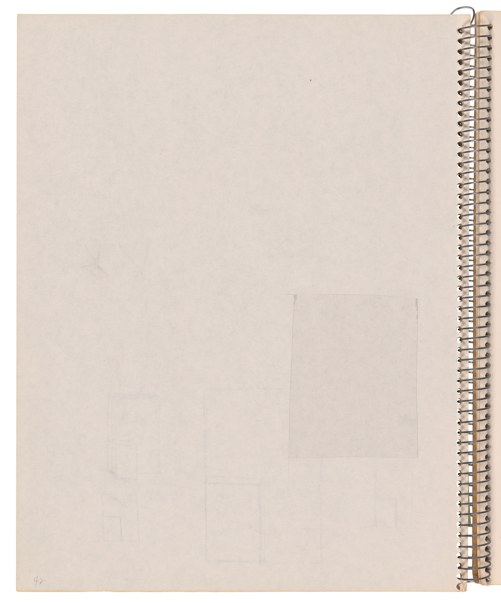Ellsworth Kelly. Sketchbook #61, New York City. 1968-69 | MoMA