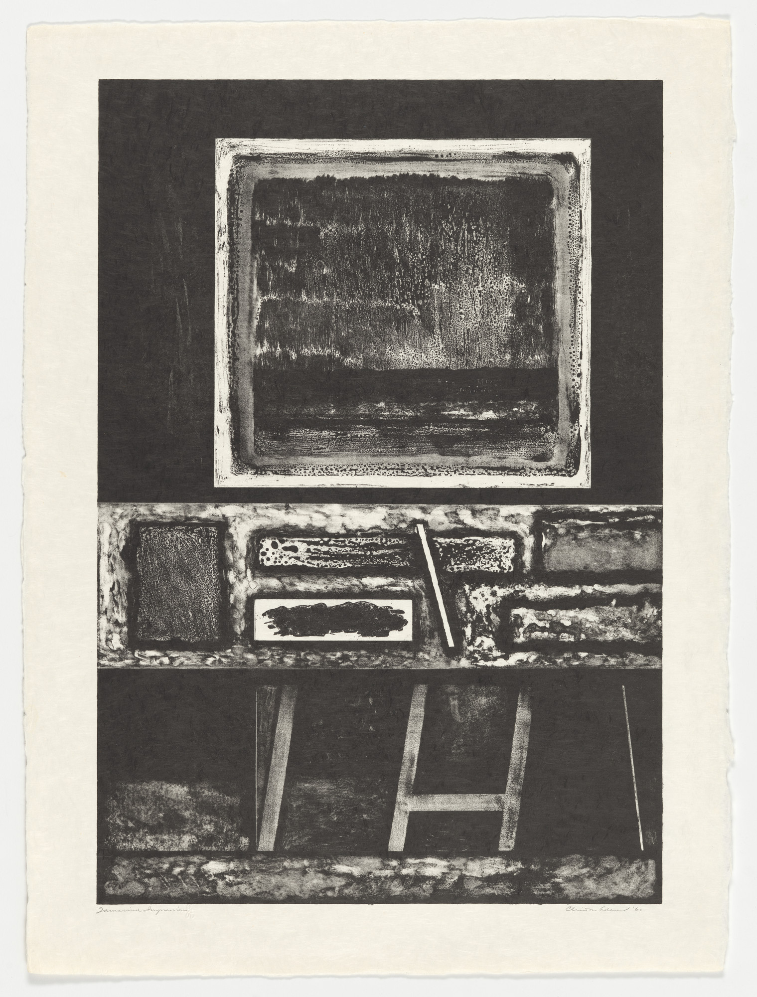 Clinton Adams. Dark Window. 1960 | MoMA