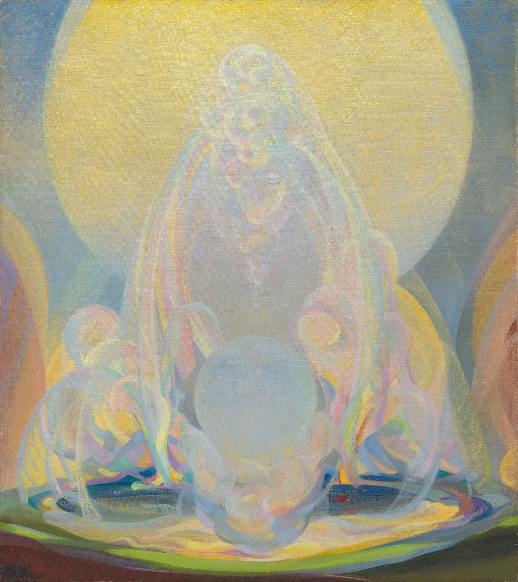 Agnes Pelton. The Fountains. 1926 | MoMA