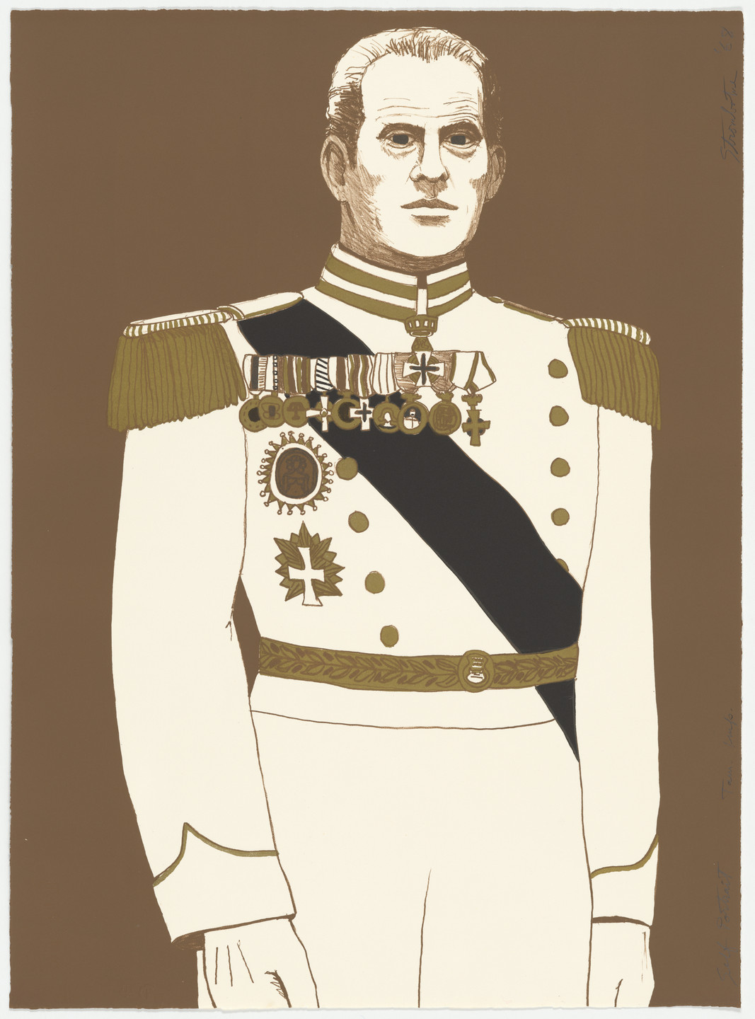 James Strombotne. Self Portrait. 1968 | MoMA