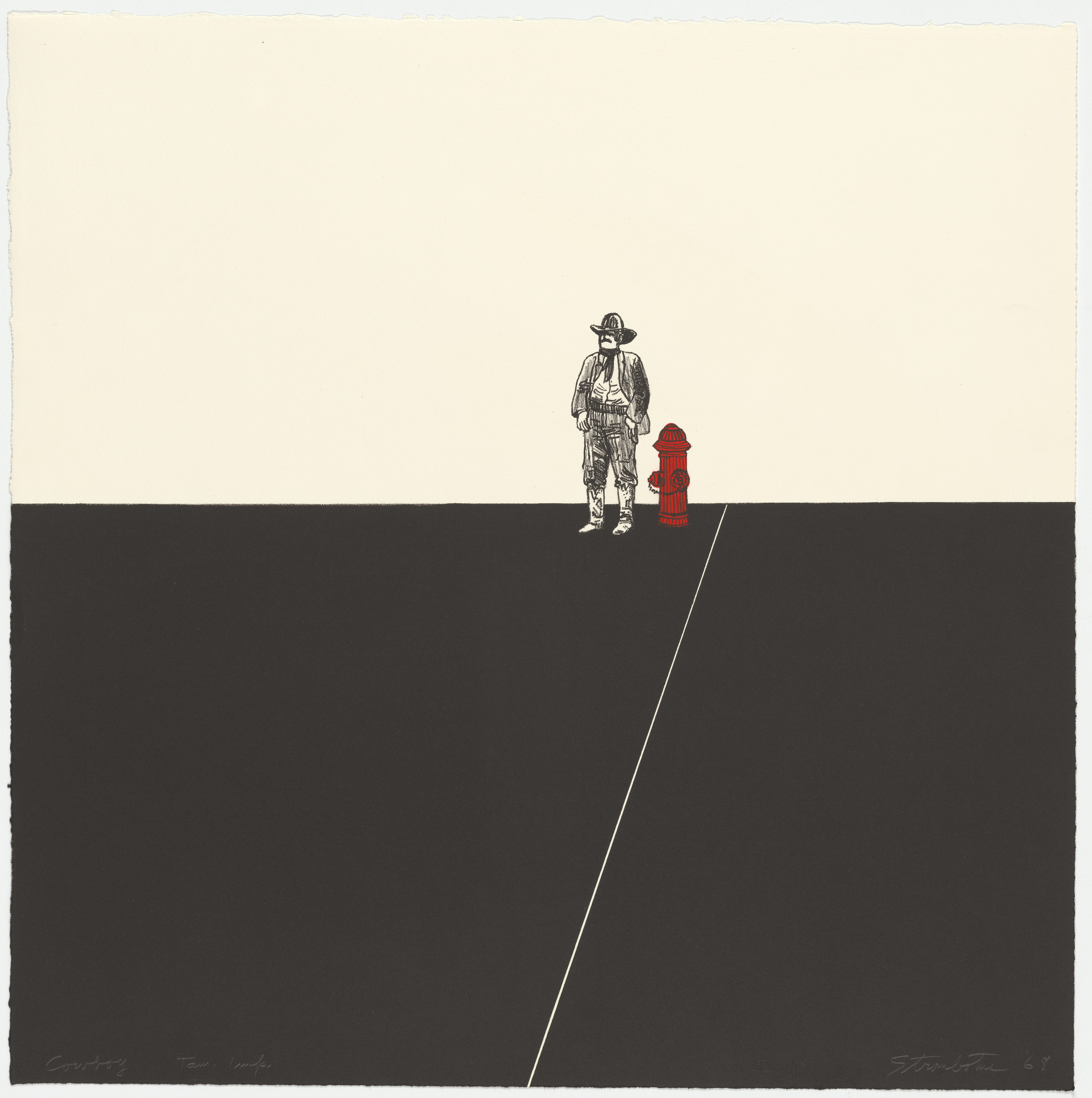 James Strombotne. Cowboy. 1968 | MoMA