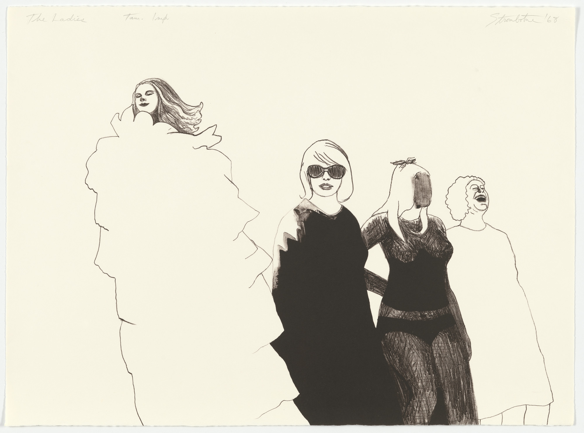 James Strombotne. The Ladies. 1968 | MoMA