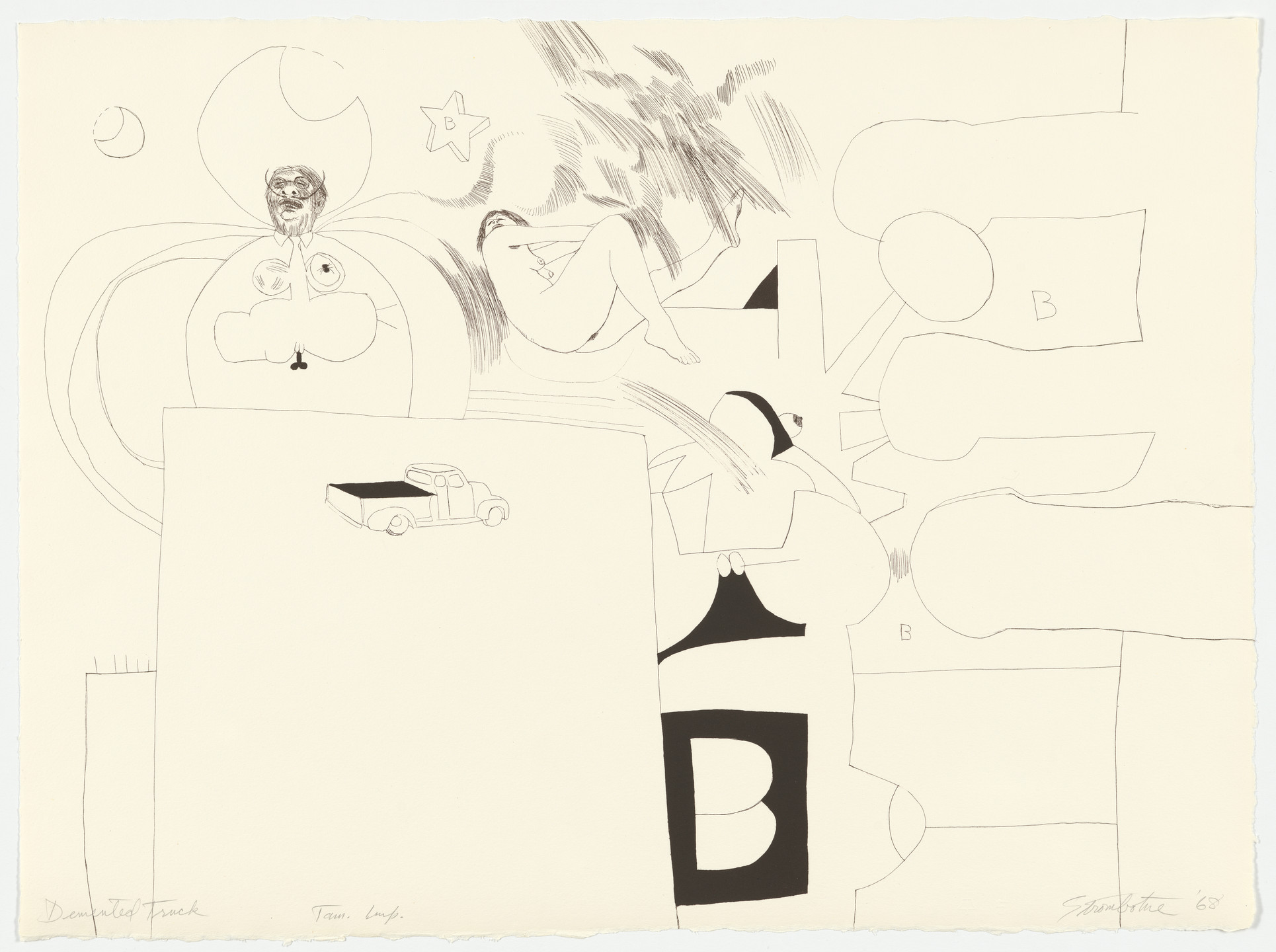 James Strombotne. Demented Truck. 1968 | MoMA