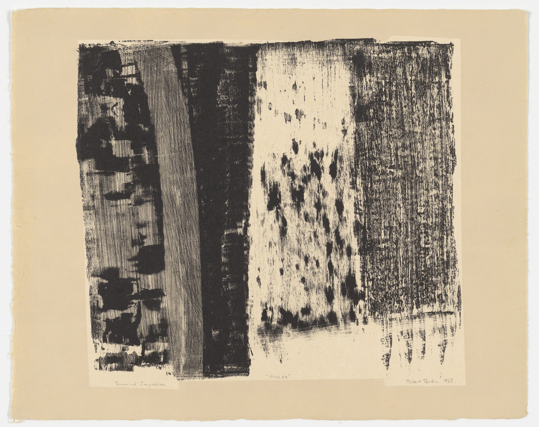 Robert Partin. Arcade. 1963 | MoMA