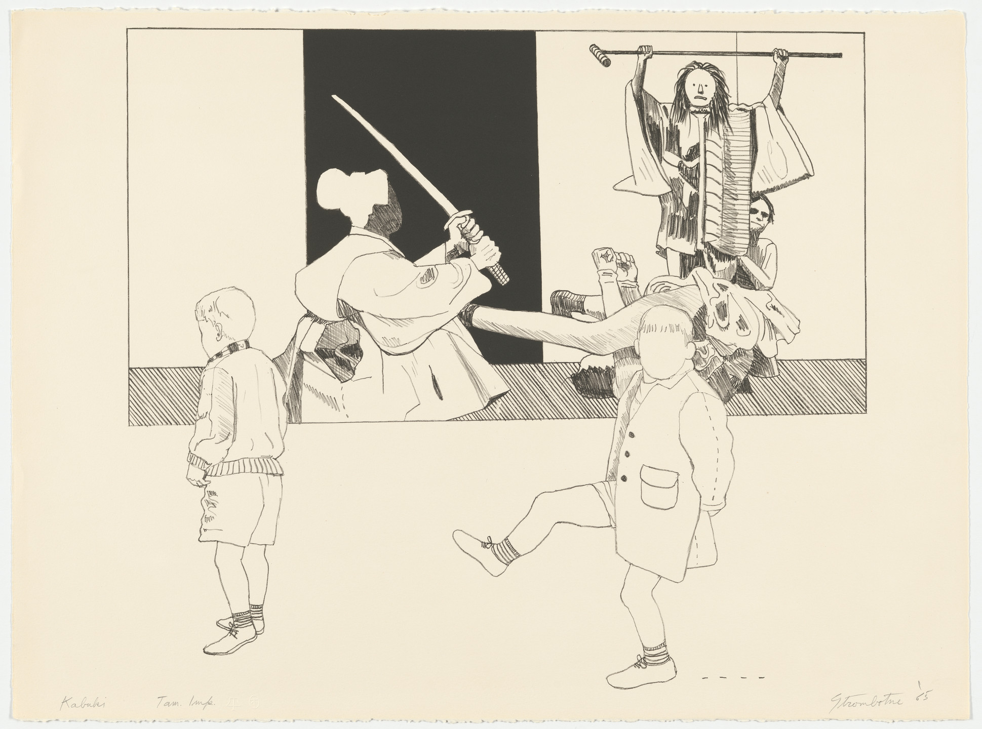 James Strombotne. Kabuki. 1965 | MoMA