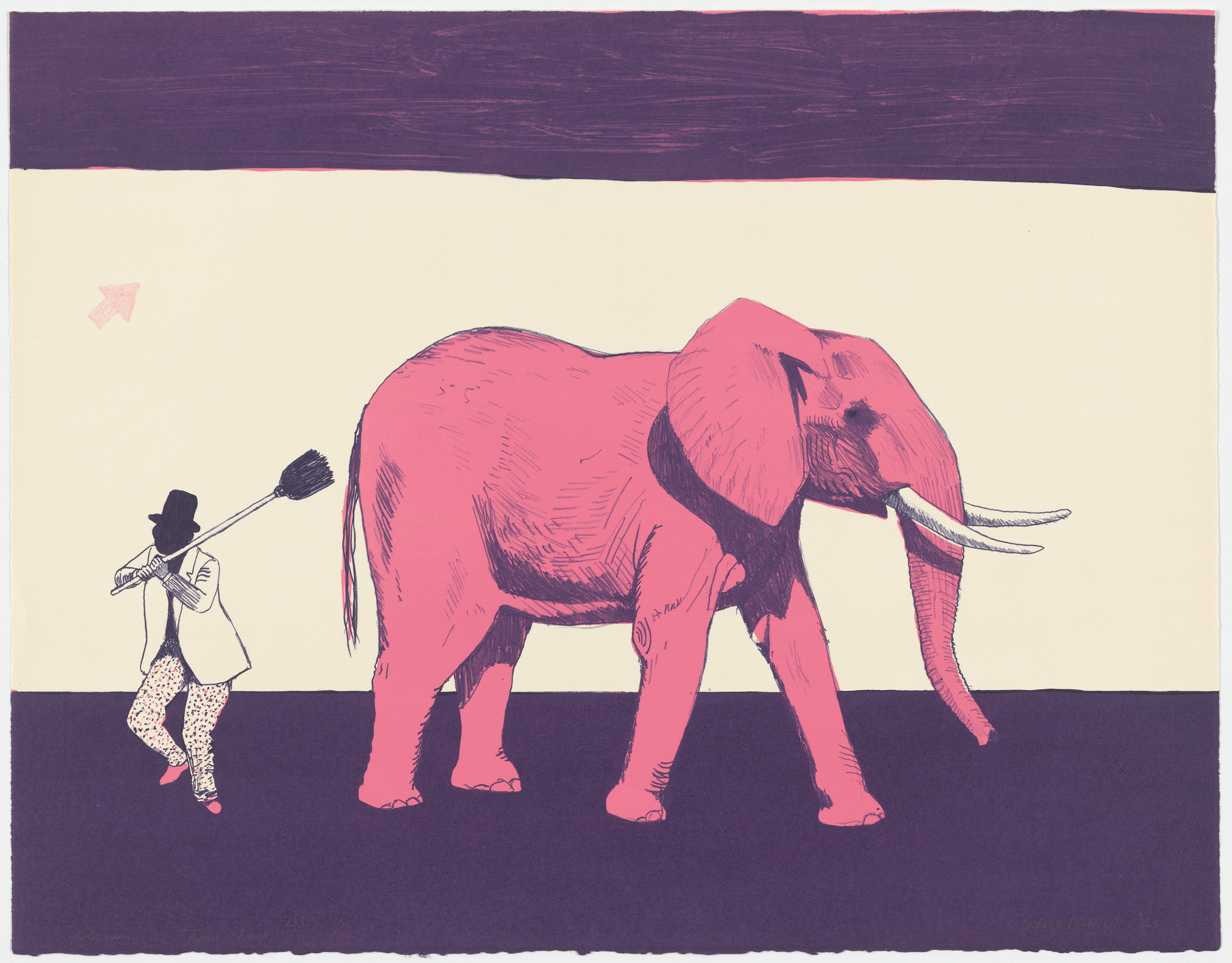 James Strombotne. Circus. 1965 | MoMA