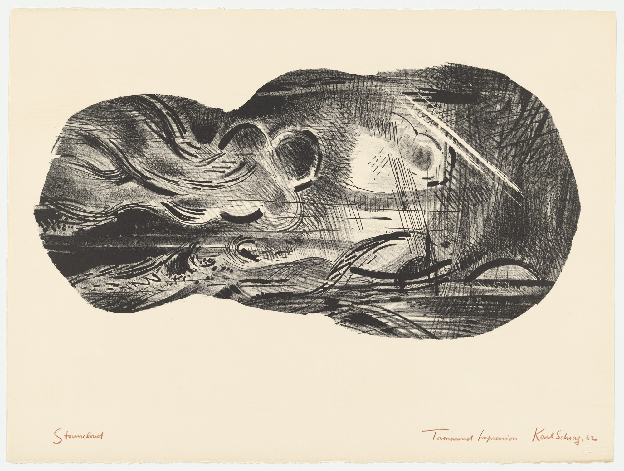 Karl Schrag. Storm Cloud. 1962 | MoMA