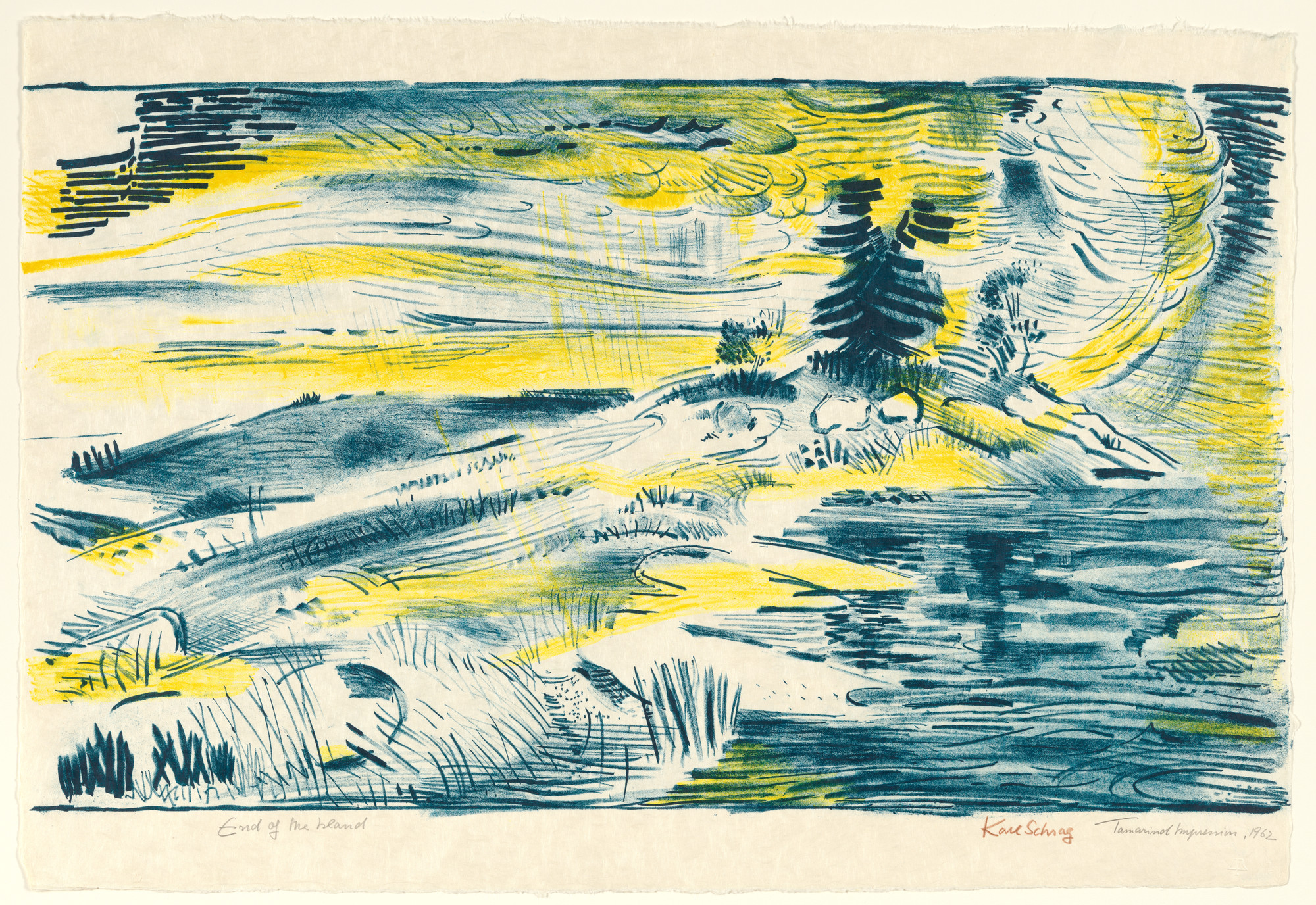 Karl Schrag. End of the Island. 1962 | MoMA