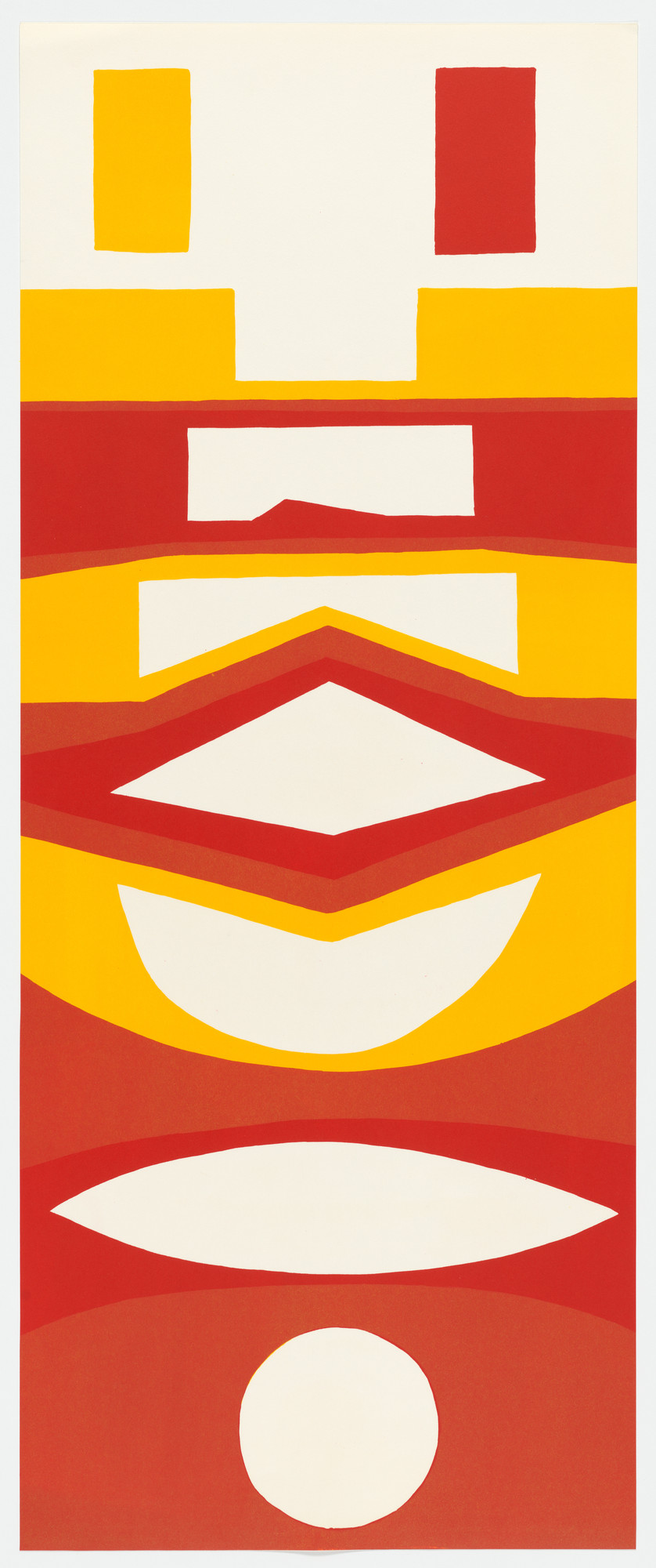 George Sugarman. Red, White and Yellow. 1965 | MoMA