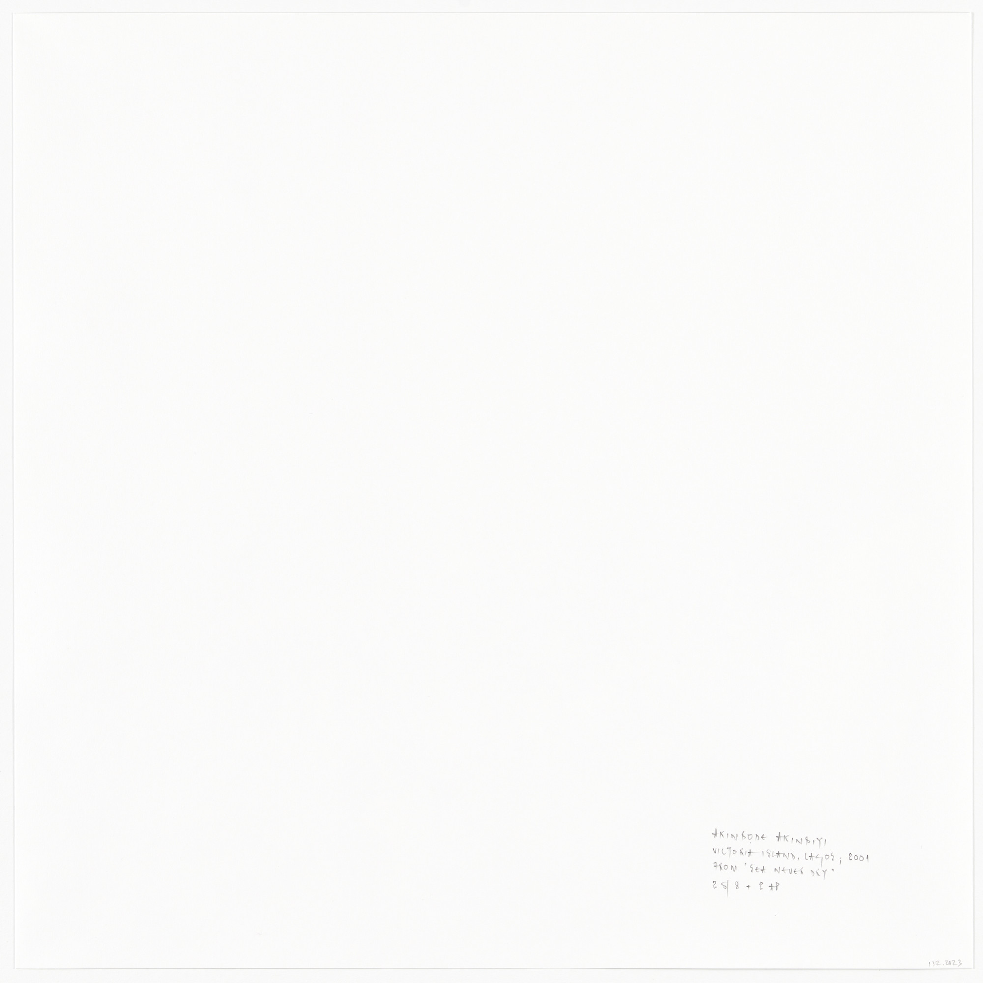 Akinbode Akinbiyi. Bar Beach, Victoria Island, Lagos from the series ...