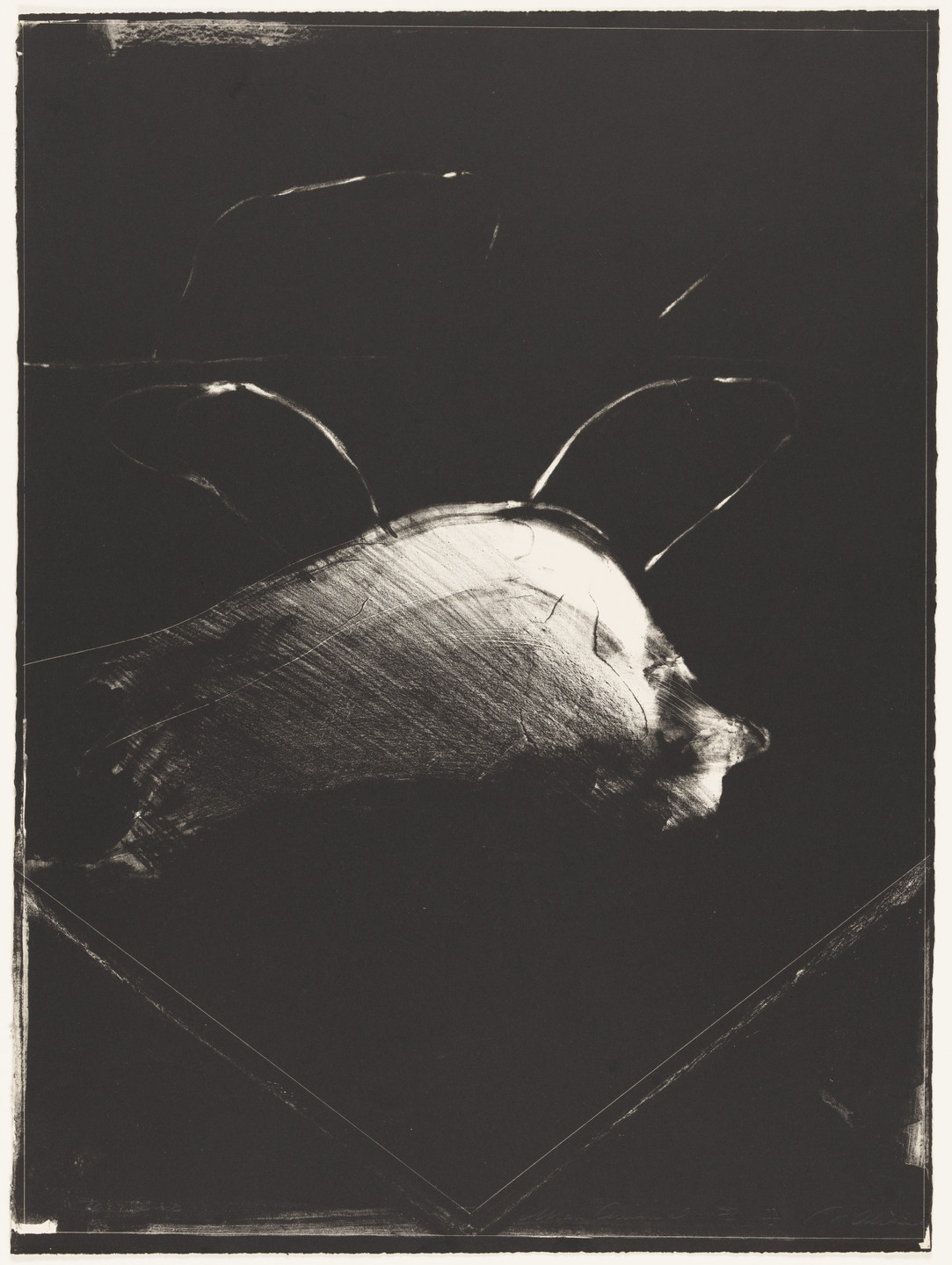 Nathan Oliveira. Man Animal. 1963 | MoMA