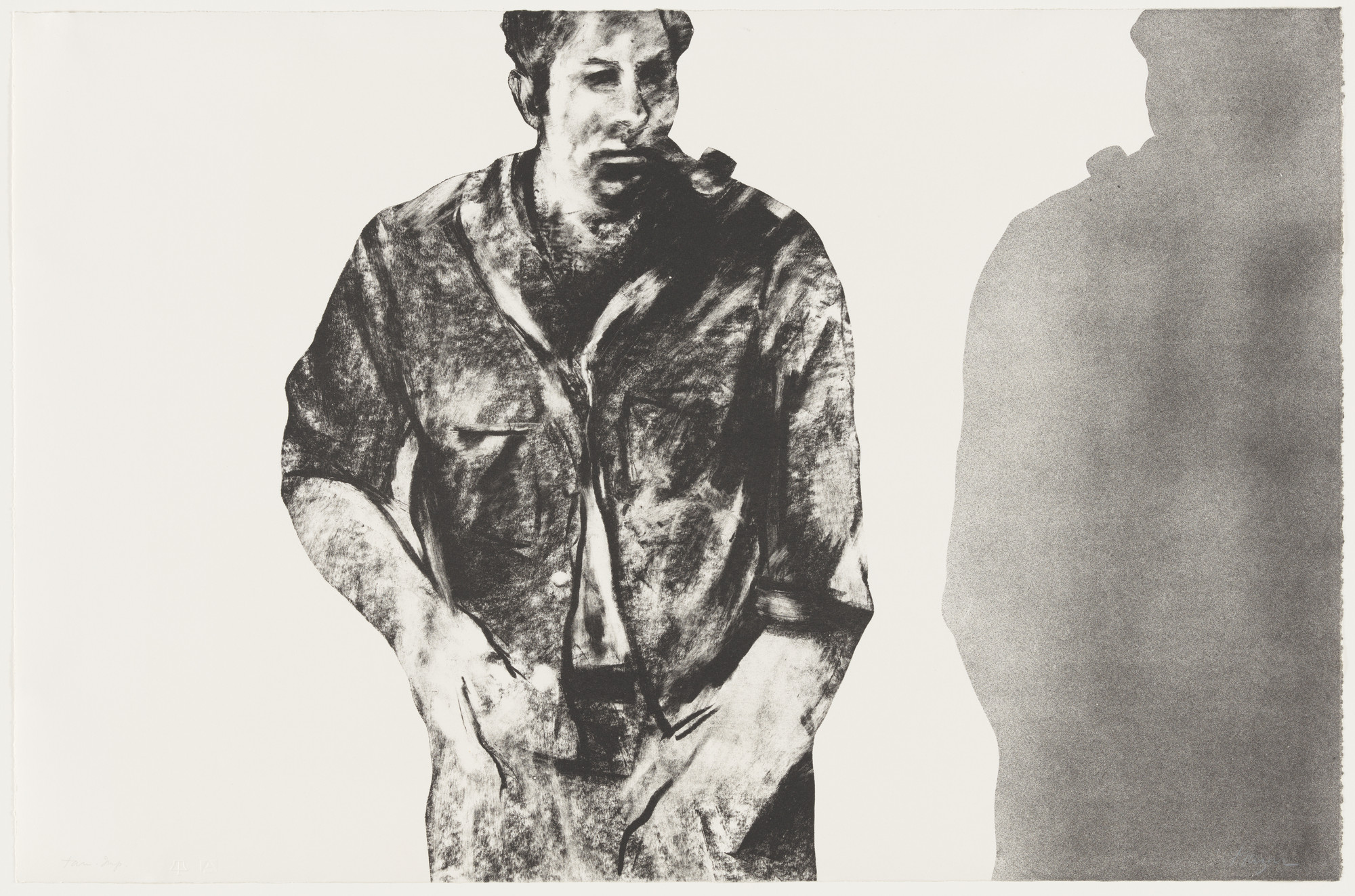 Michael Mazur. Self Portrait. 1968 | MoMA