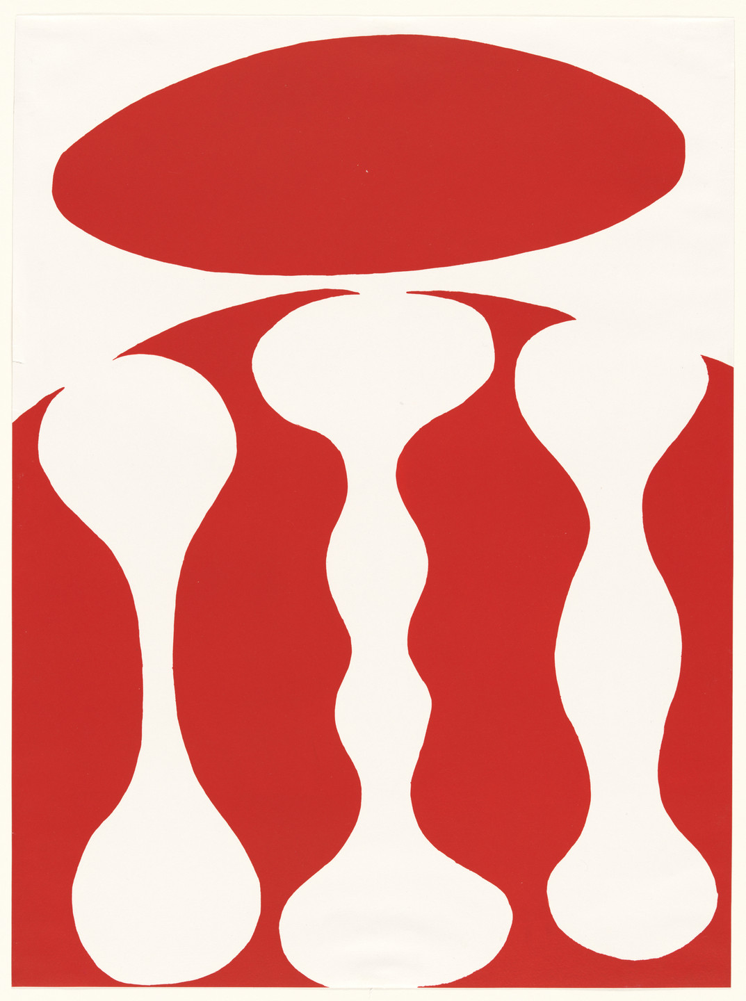 George Sugarman. Red and White. 1965 | MoMA