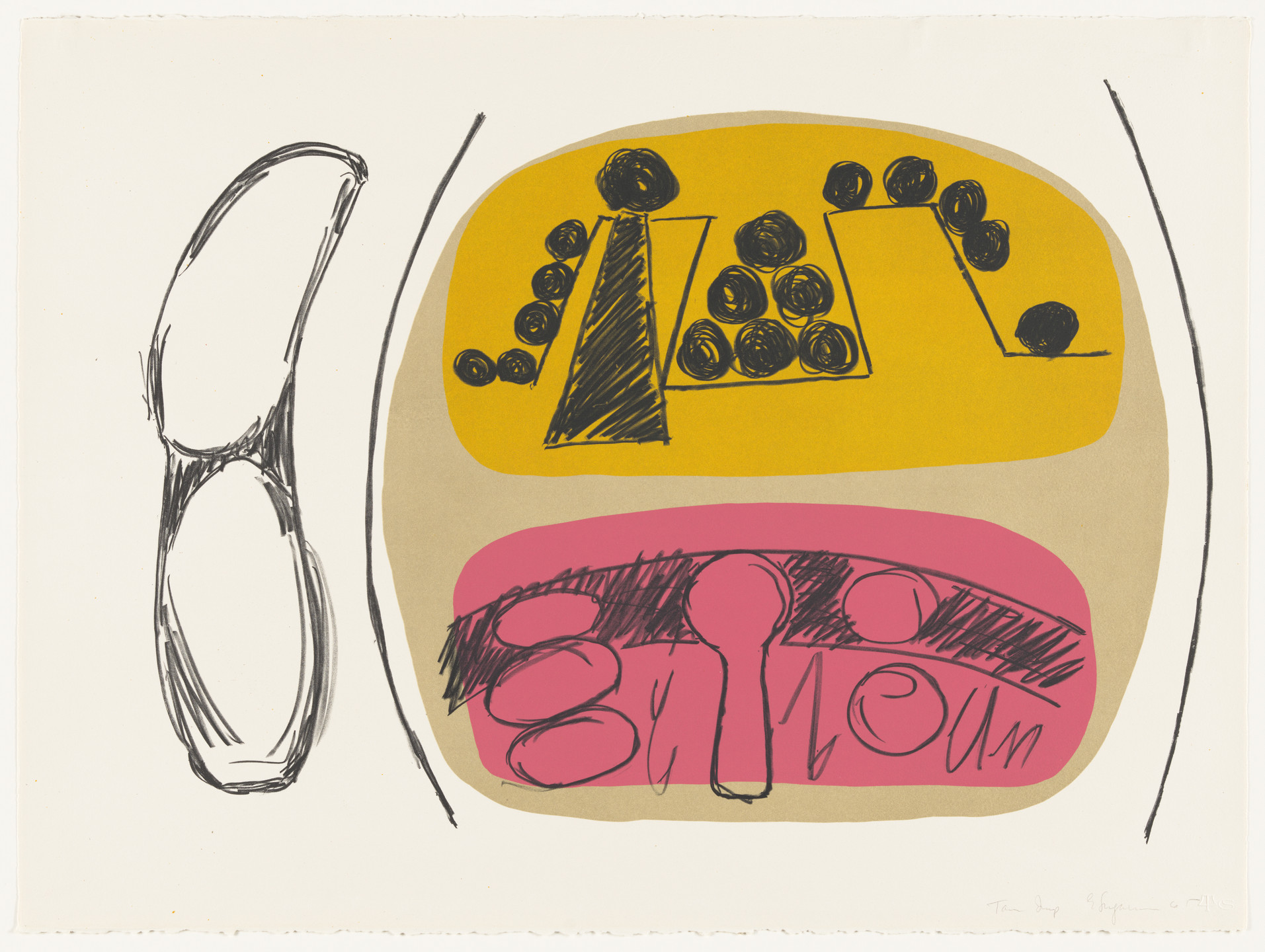 George Sugarman. Litho Drawing II. 1965 | MoMA