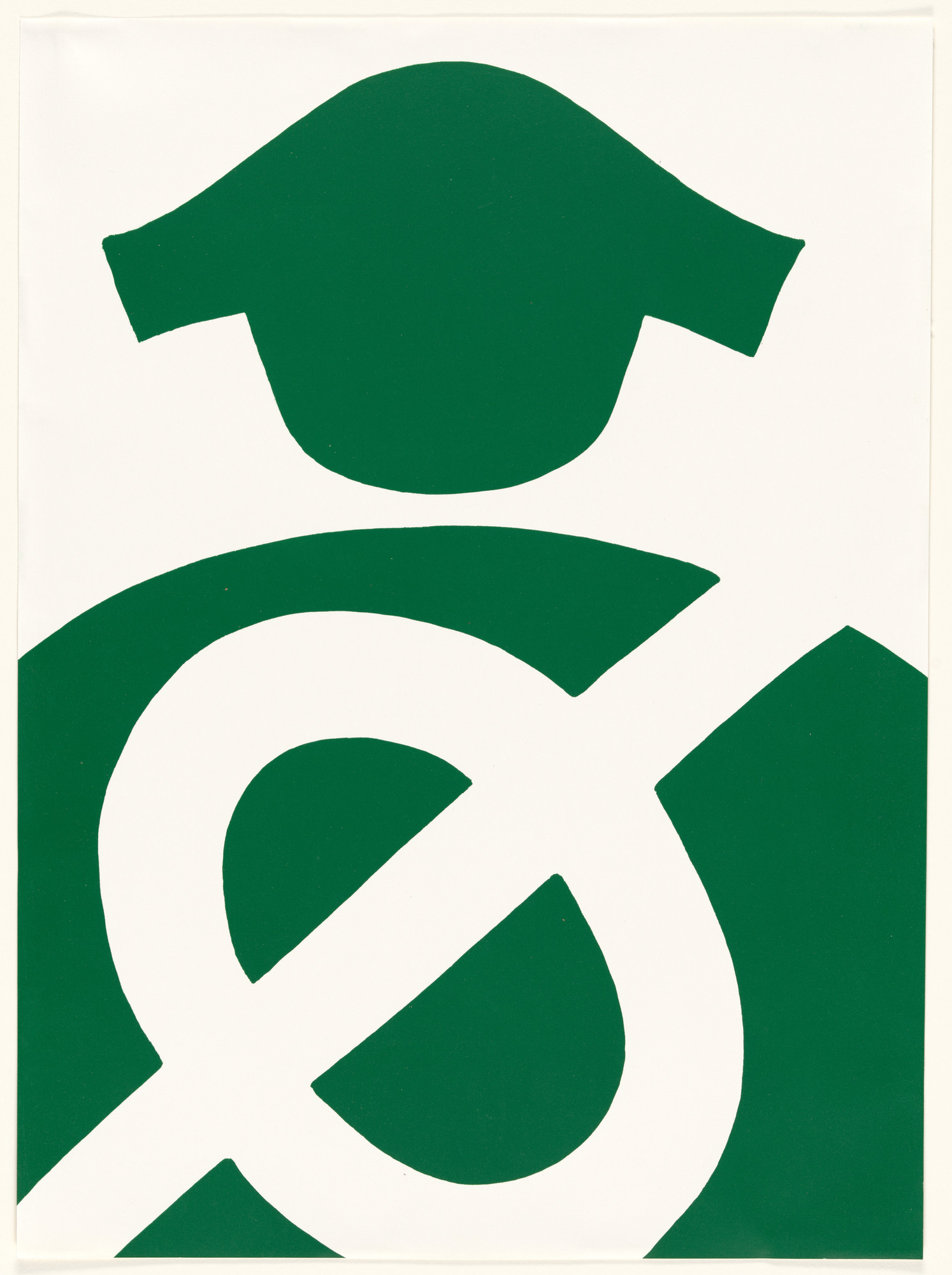 George Sugarman. Green and White. 1965 | MoMA
