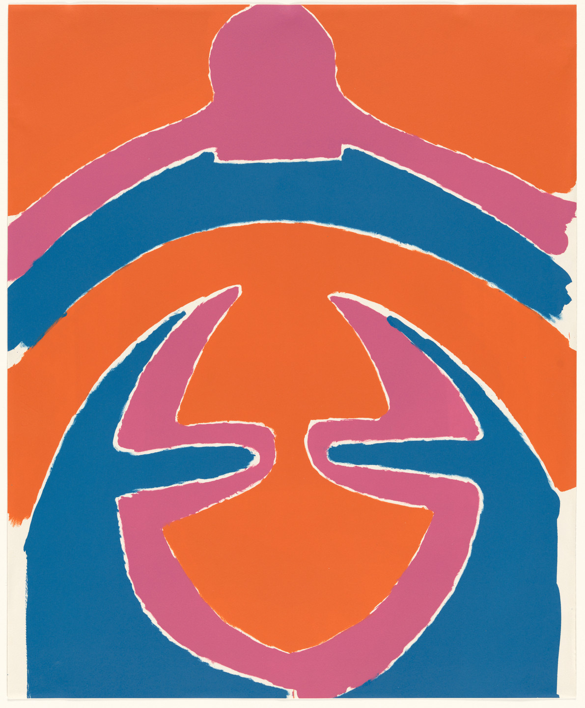 George Sugarman. Orange, Magenta and Blue. 1965 | MoMA