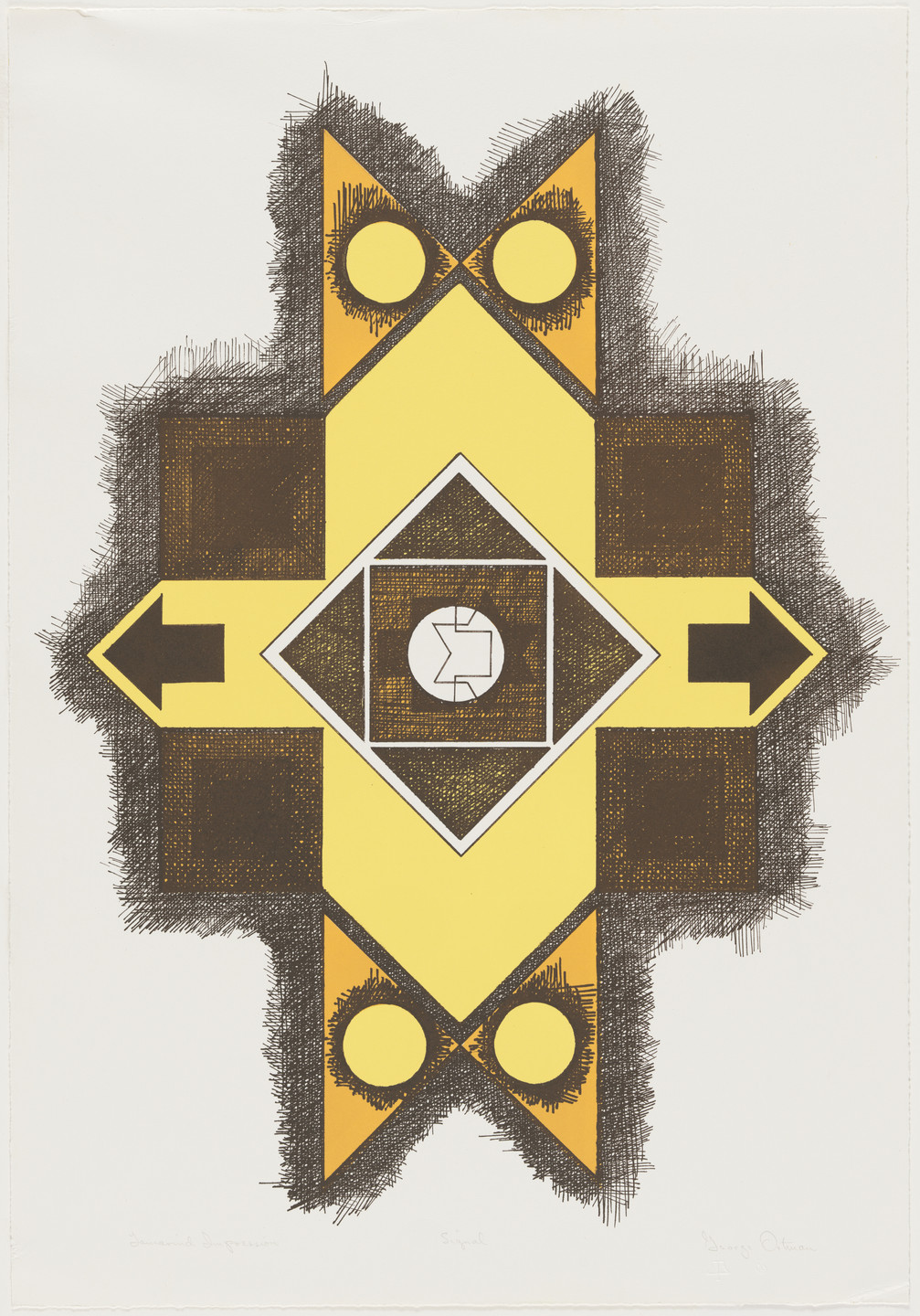 George Ortman. Signal. 1966 | MoMA