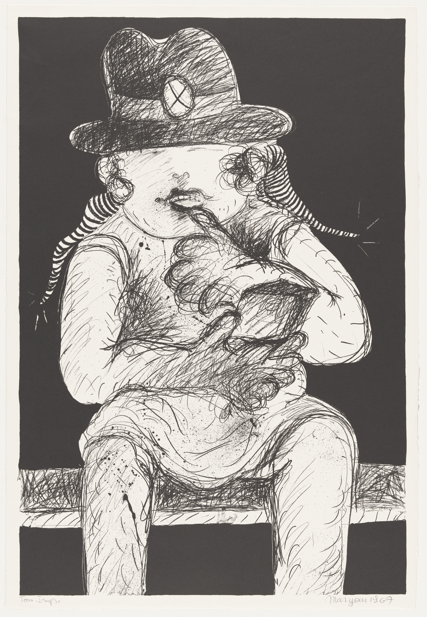 Maryan S. Maryan (Pinchas Burstein). Untitled. 1967 | MoMA