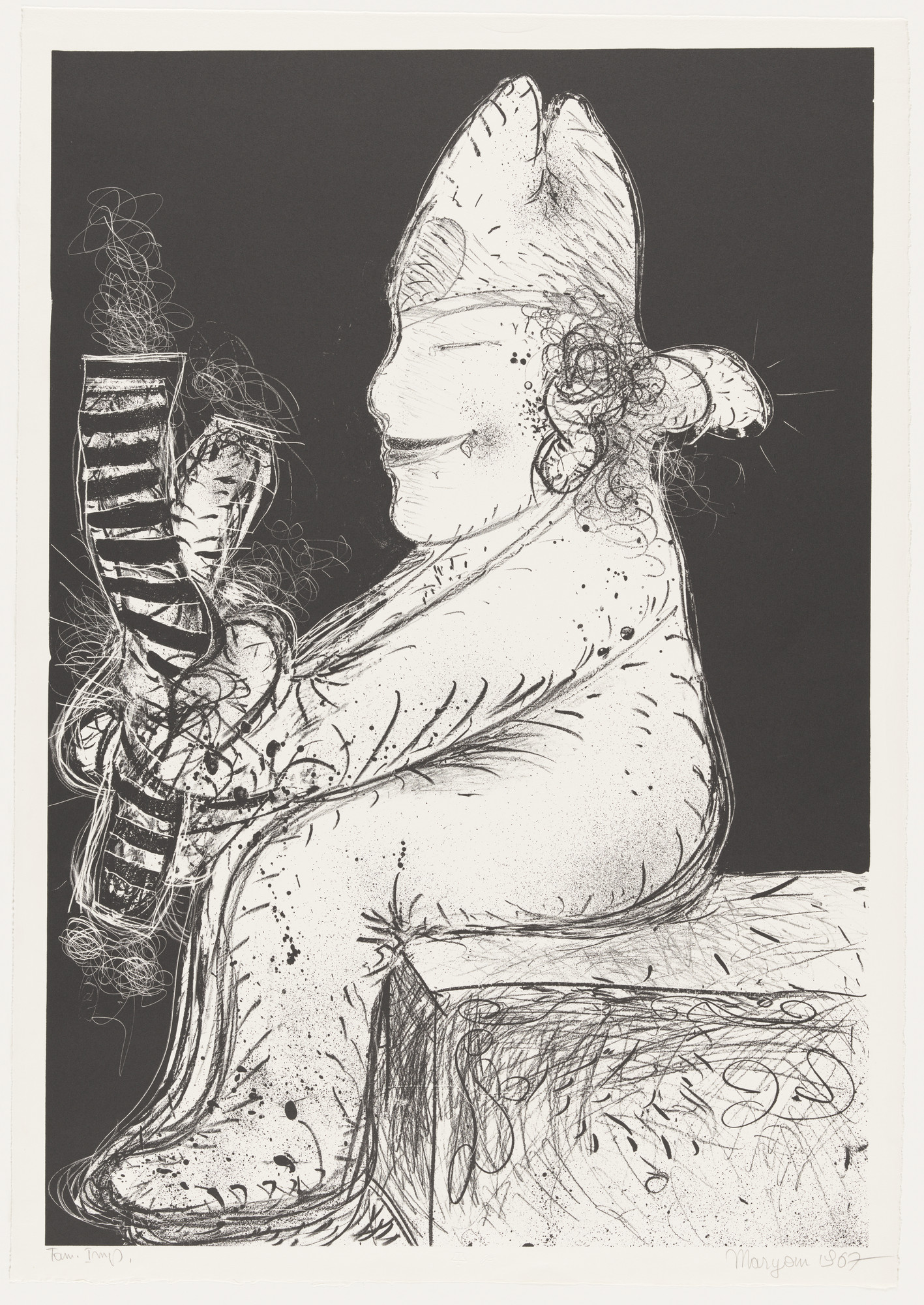 Maryan S. Maryan (Pinchas Burstein). Untitled. 1967 | MoMA