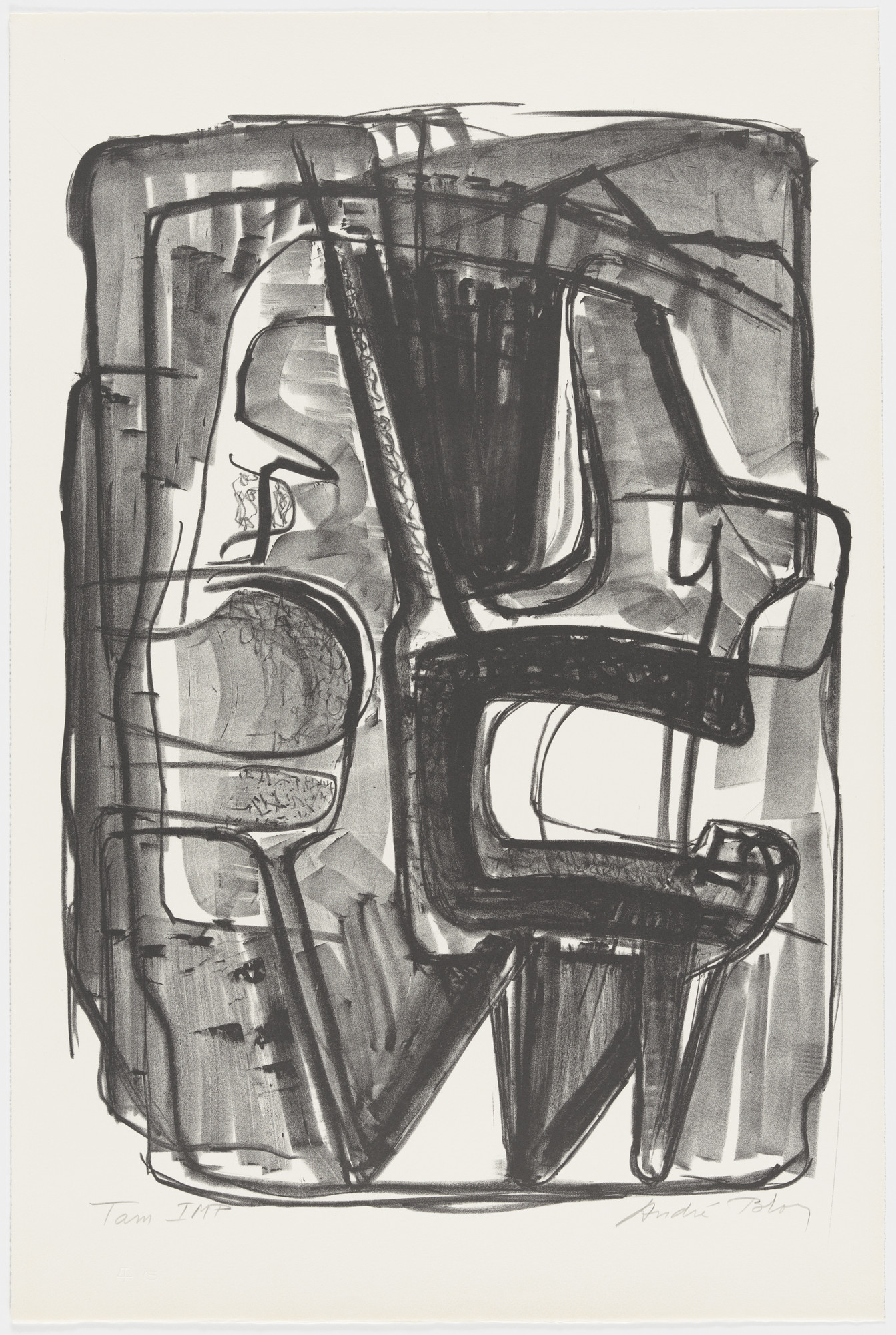 André Bloc. Evocation. 1965 | MoMA