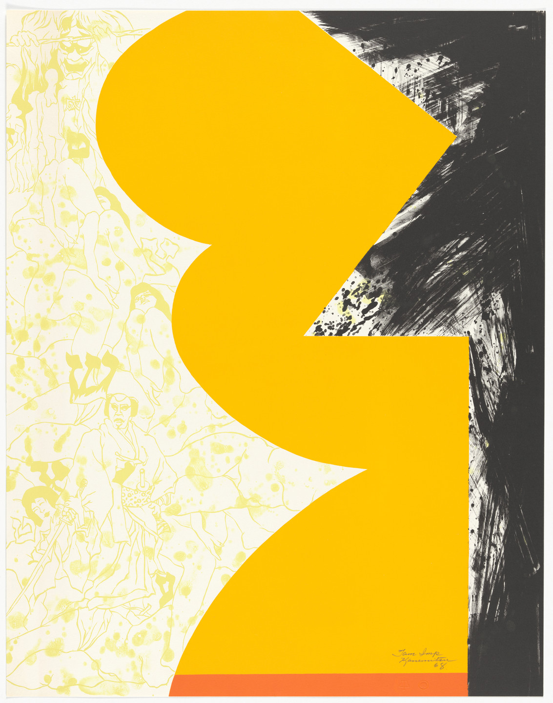 Matsumi Kanemitsu. In Memory of Visit. 1968 | MoMA