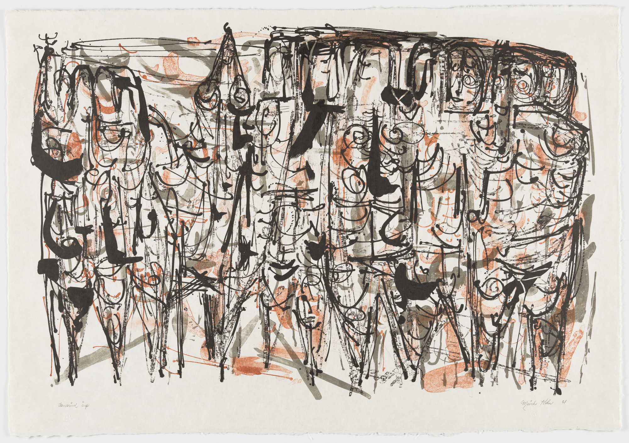 Misch Kohn. Procession. 1961 | MoMA